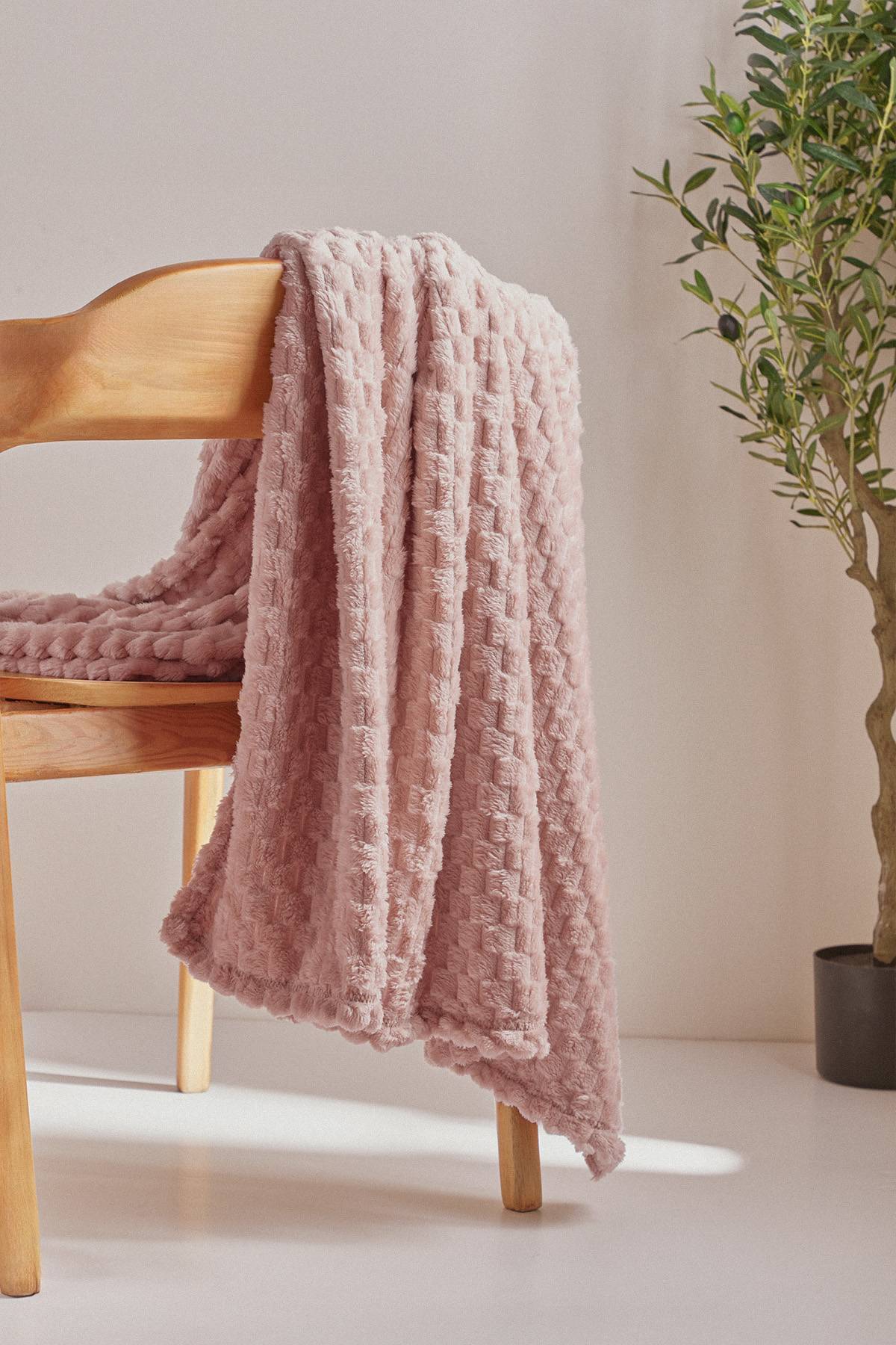 Cobija Throw Waffle Deconova | Deprati Tienda Online