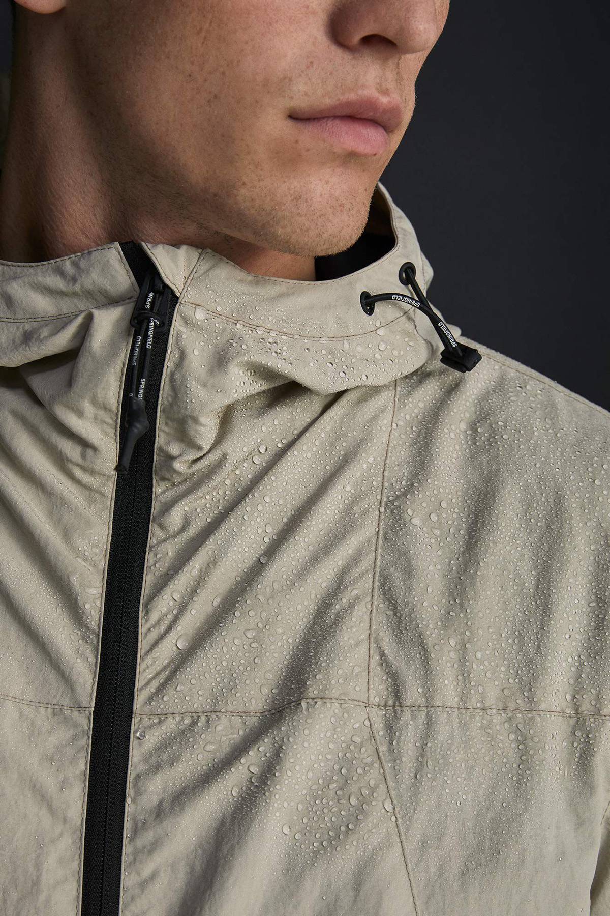 Parka de Nylon Impermeable Springfield Reconsider | De Prati Tienda Online