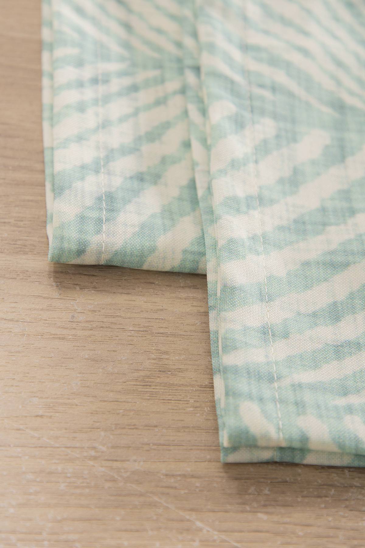 Set de Servilletas Cuadradas Verde Agua Bella Tavola x2 | De Prati Tienda Online