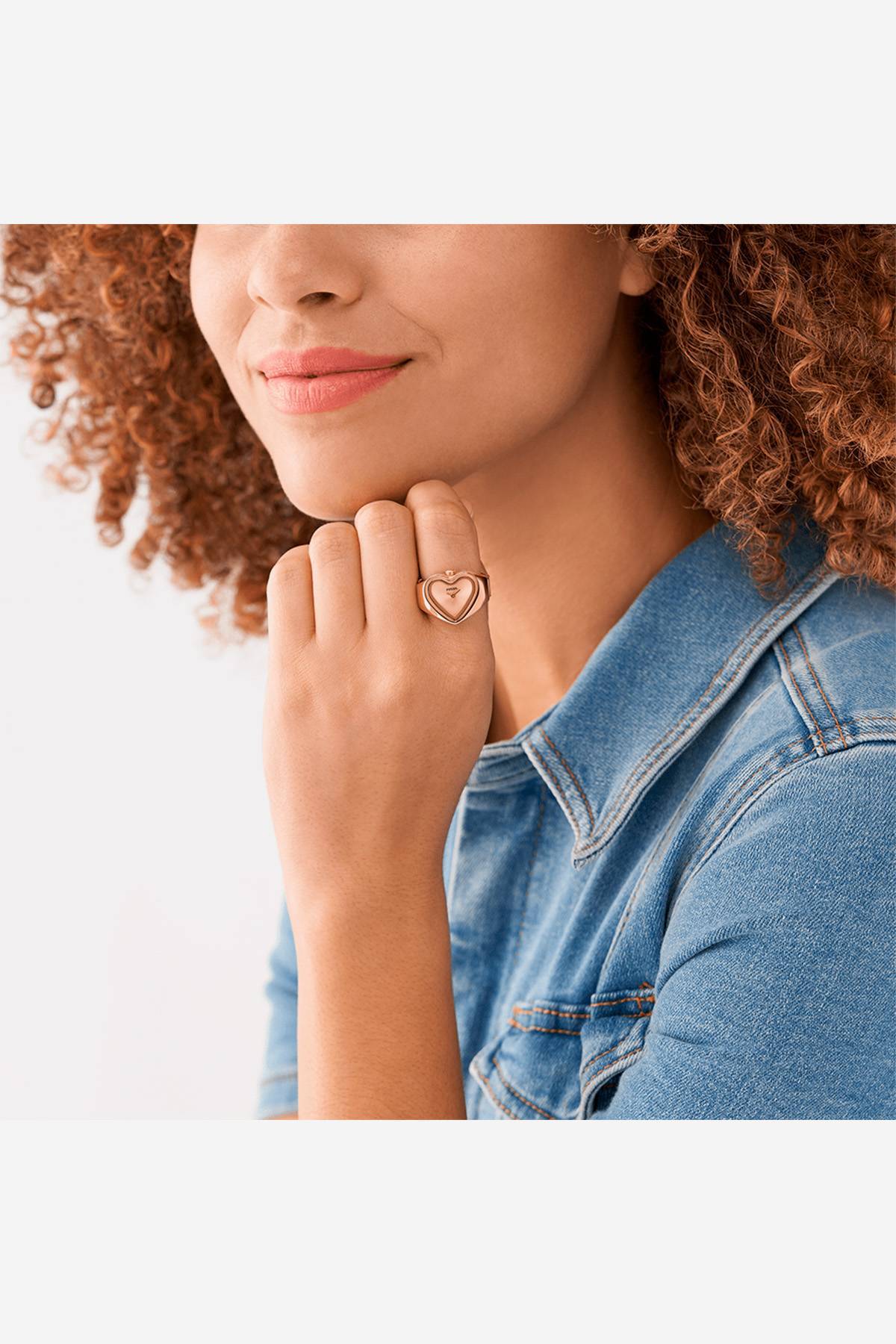 Reloj Anillo Fossil de Acero | De Prati Tienda Online