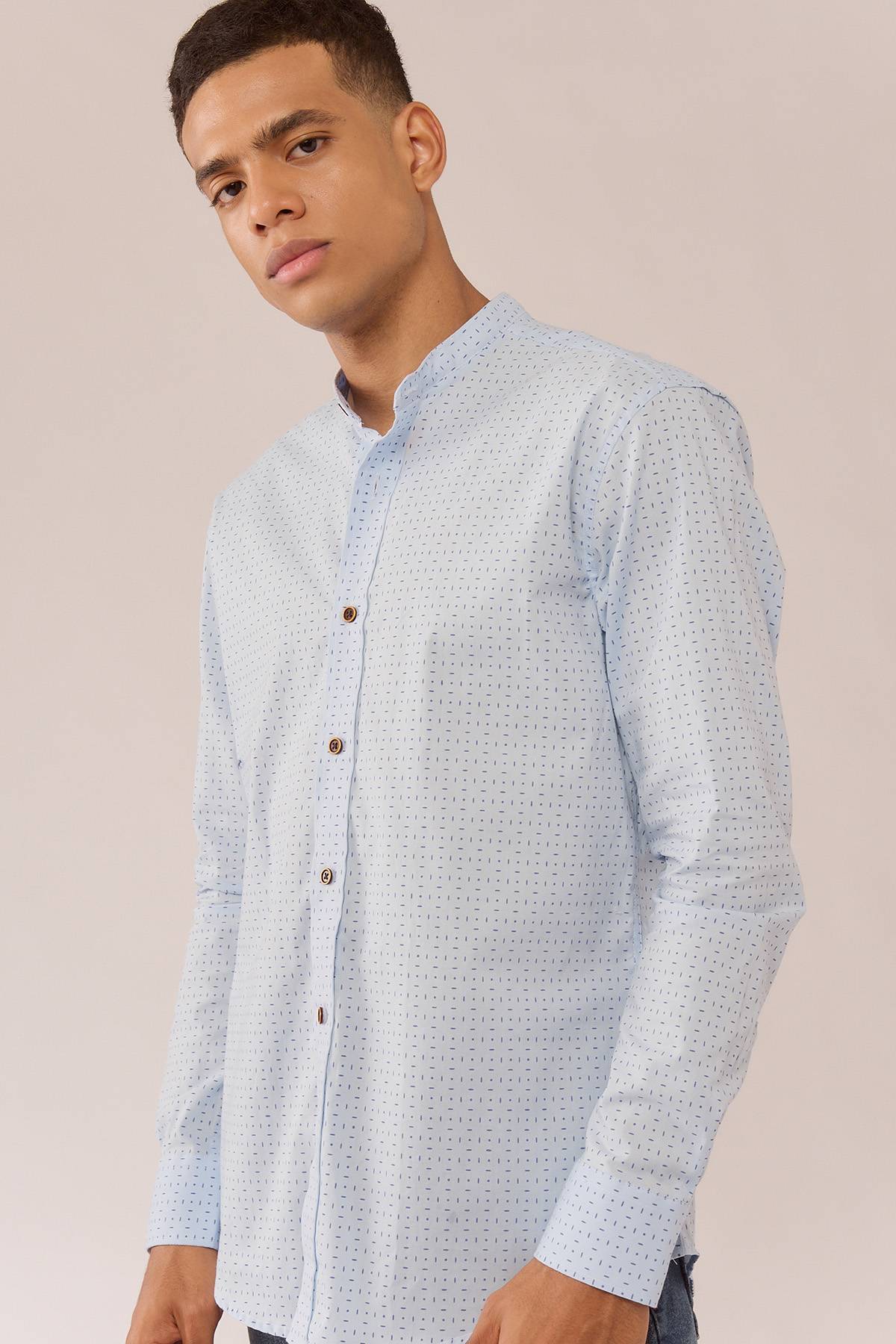 Camisa Custom Manga Larga de Algodón H&O | Deprati Tienda Online