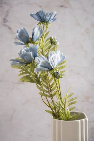 Flor Artificial Azul Concepts | De Prati Tienda Online