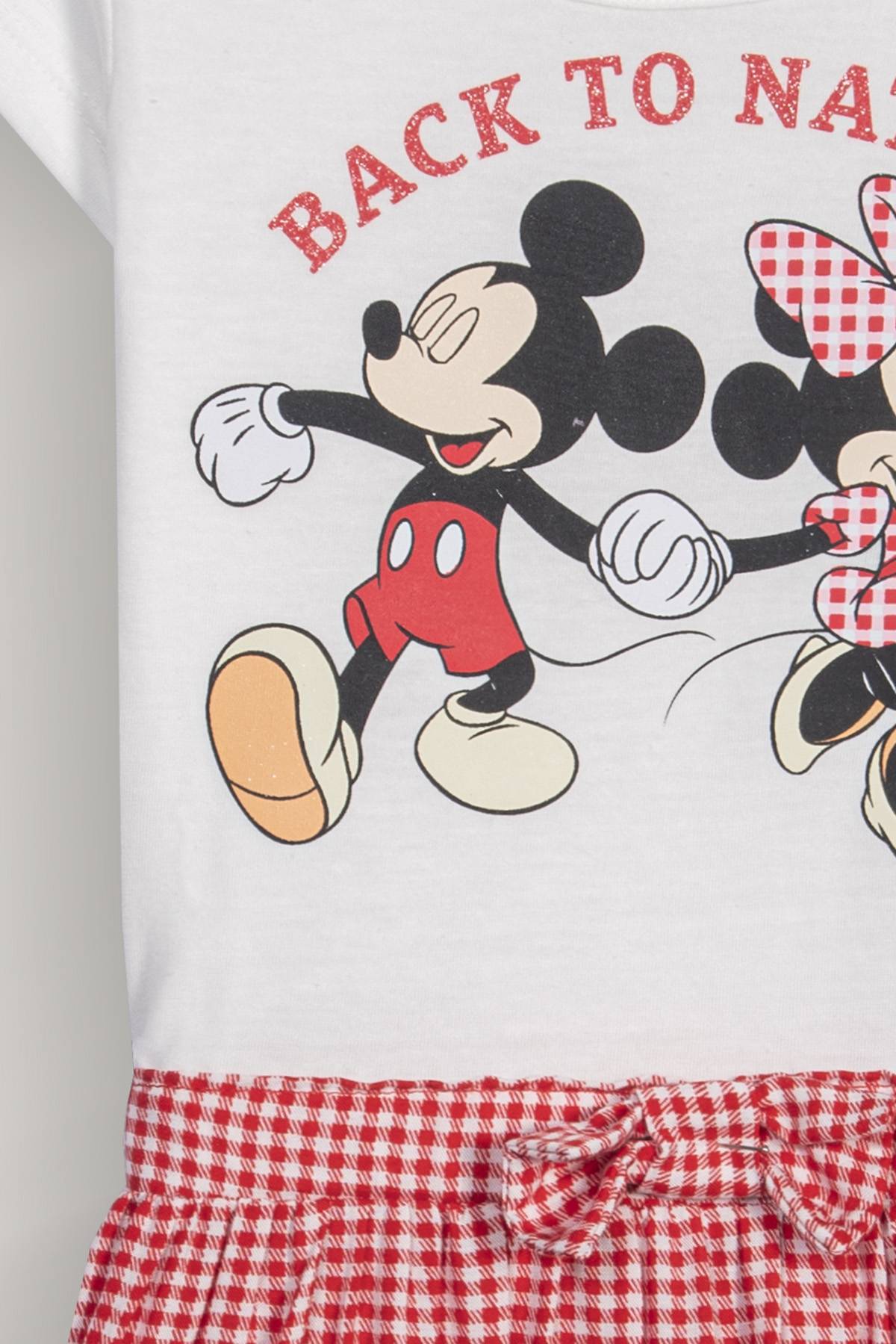 Vestido de Algodón Estampado Minnie Mouse | De Prati Tienda Online