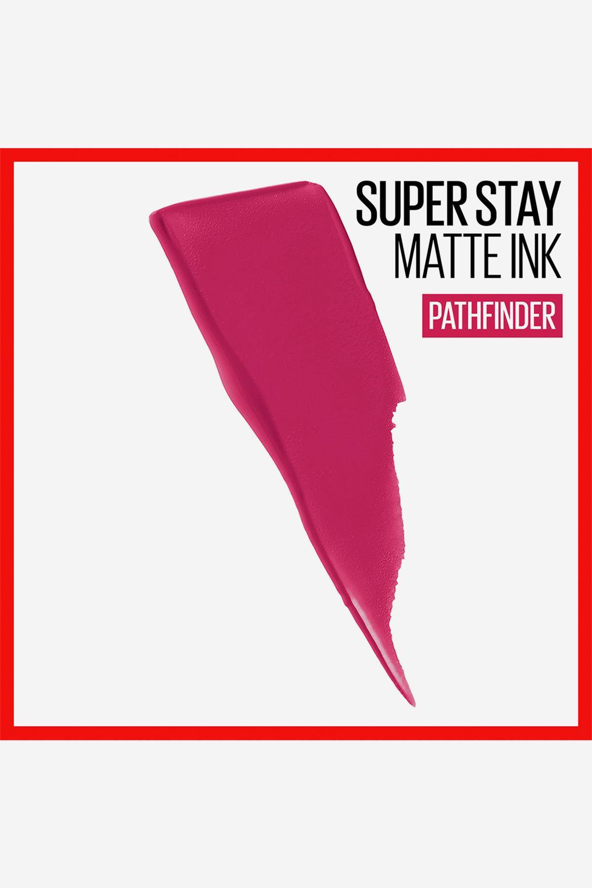 Labial Líquido Super Stay Matte Ink Maybelline Pink Pathfinder ...