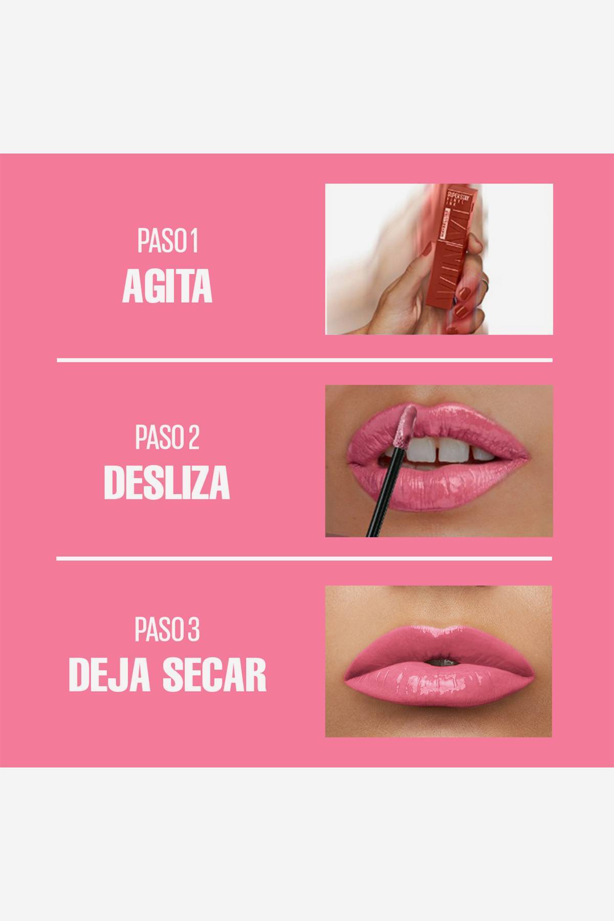 Labial Líquido Super Stay Vinyl Ink Maybelline Upbeat | Deprati Tienda ...
