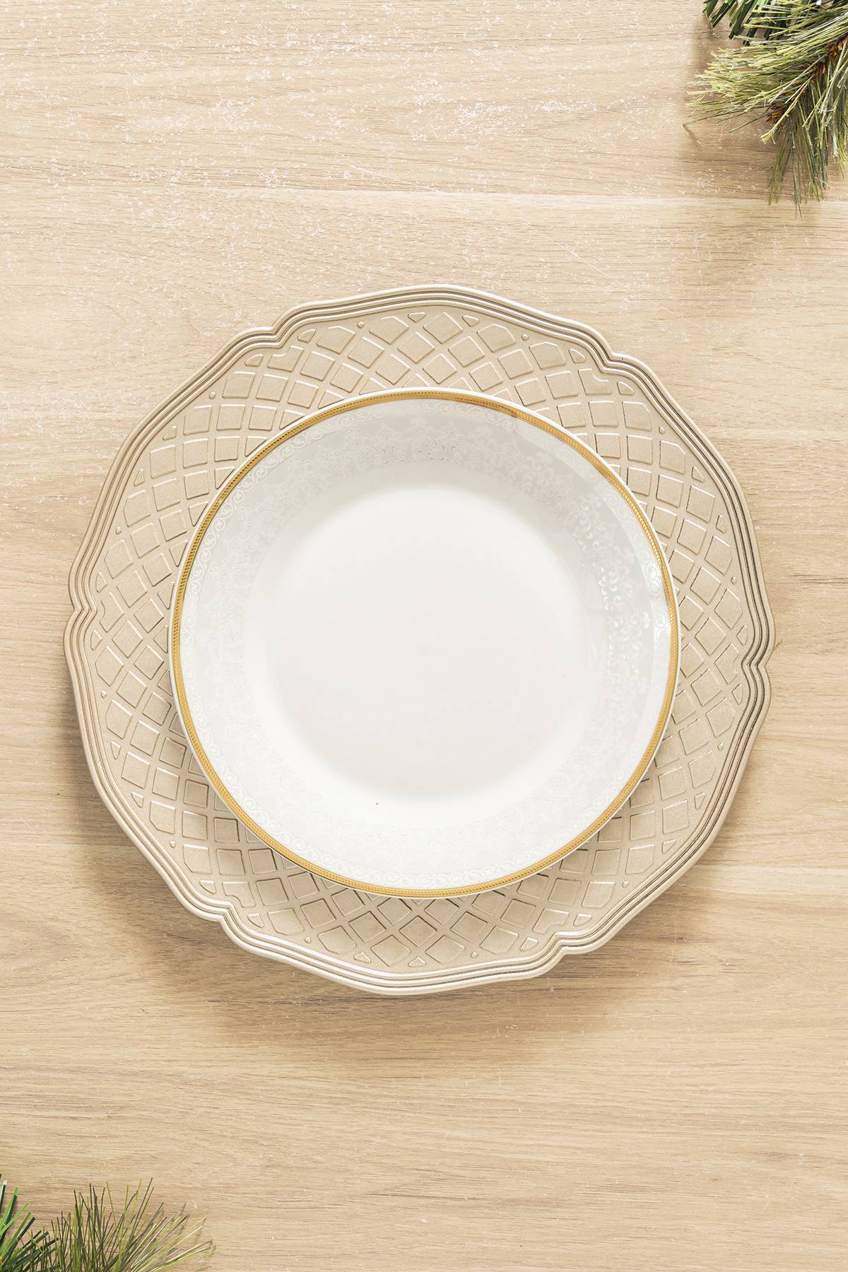 Plato Base Dorado Concepts | De Prati Tienda Online