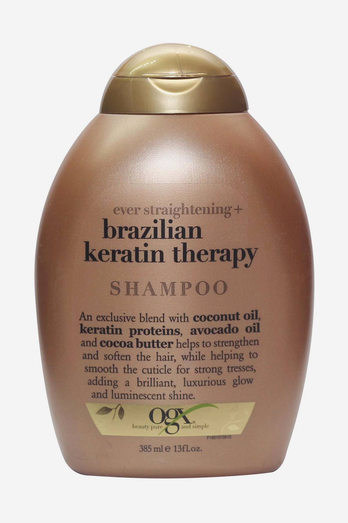Shampoo Brazilian Keratin Organix 385 ml | Deprati Tienda Online