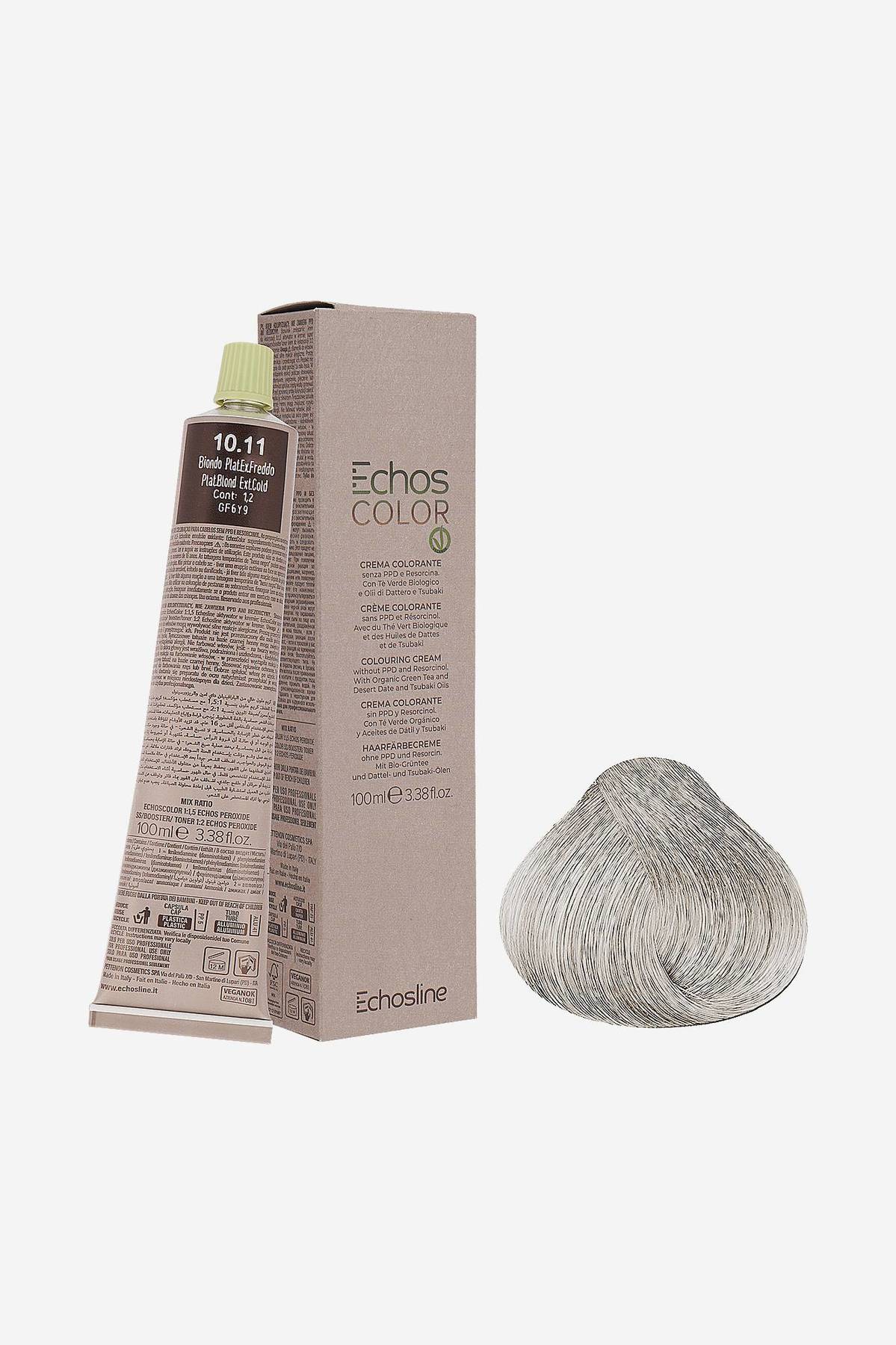 Tinte en Crema Vegano Echos Line 10.11 Rubio Platinado | De Prati Tienda Online