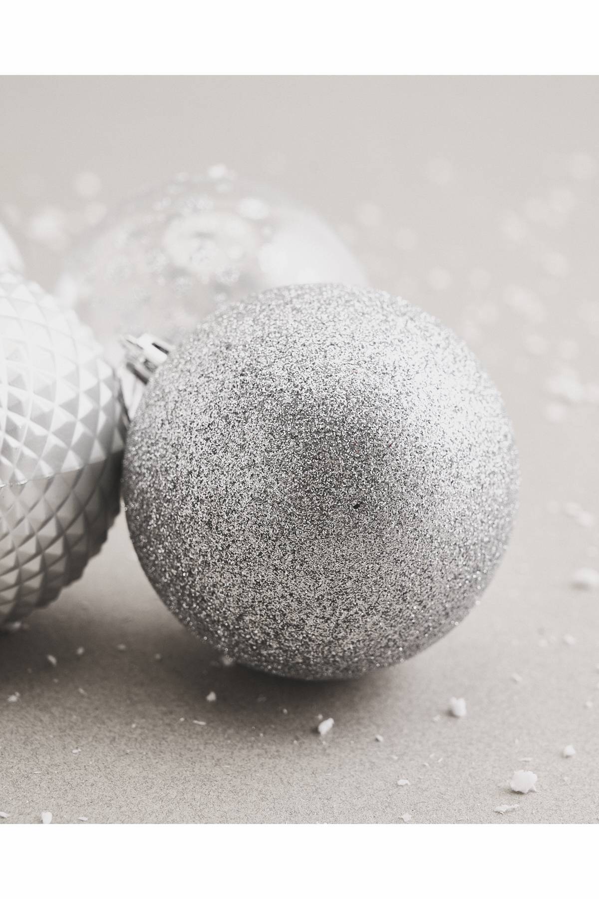 Set de Esferas Colgantes Plateadas Concepts x10 | Deprati Tienda Online