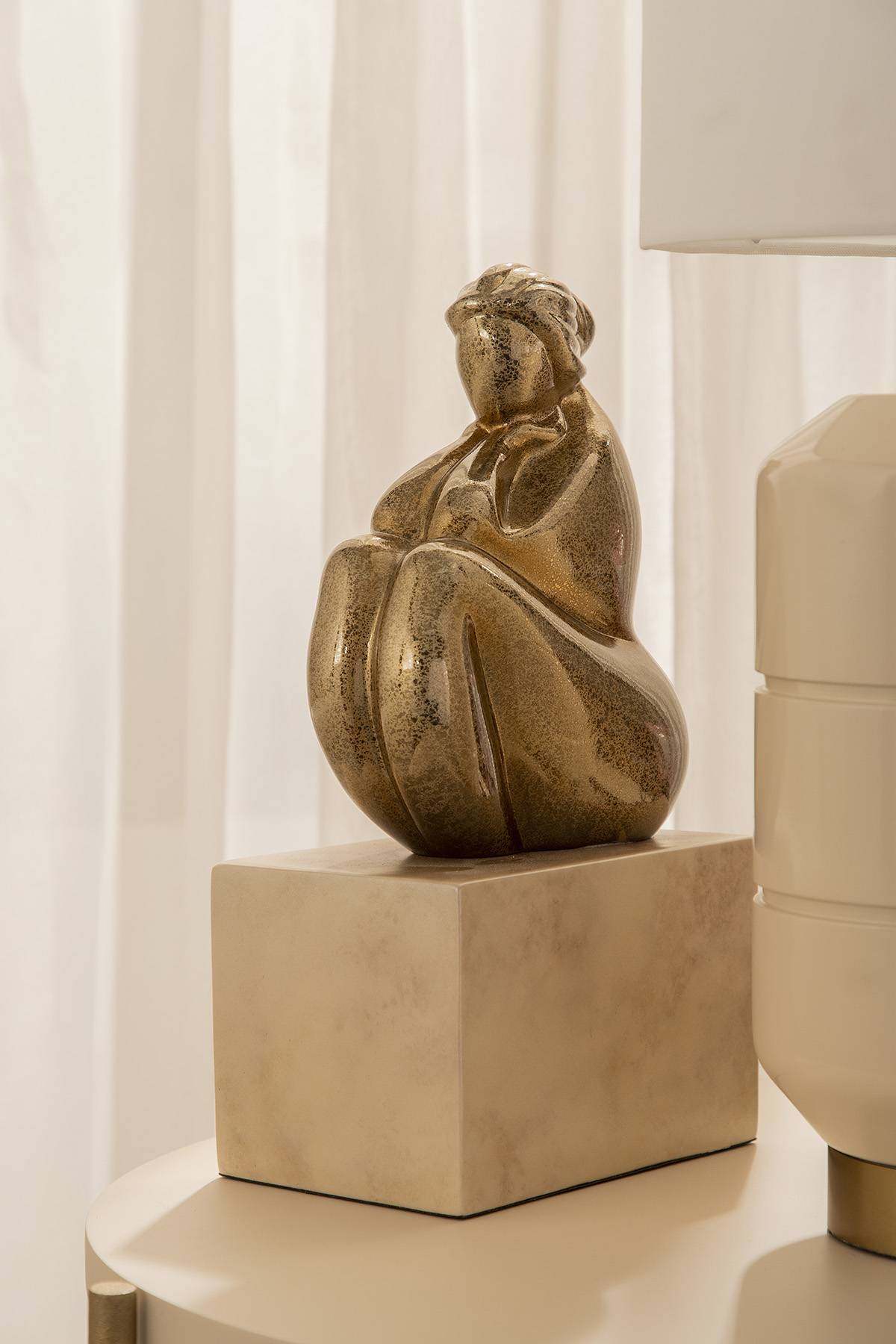 Figura Decorativa de Cerámica Tahua | De Prati Tienda Online