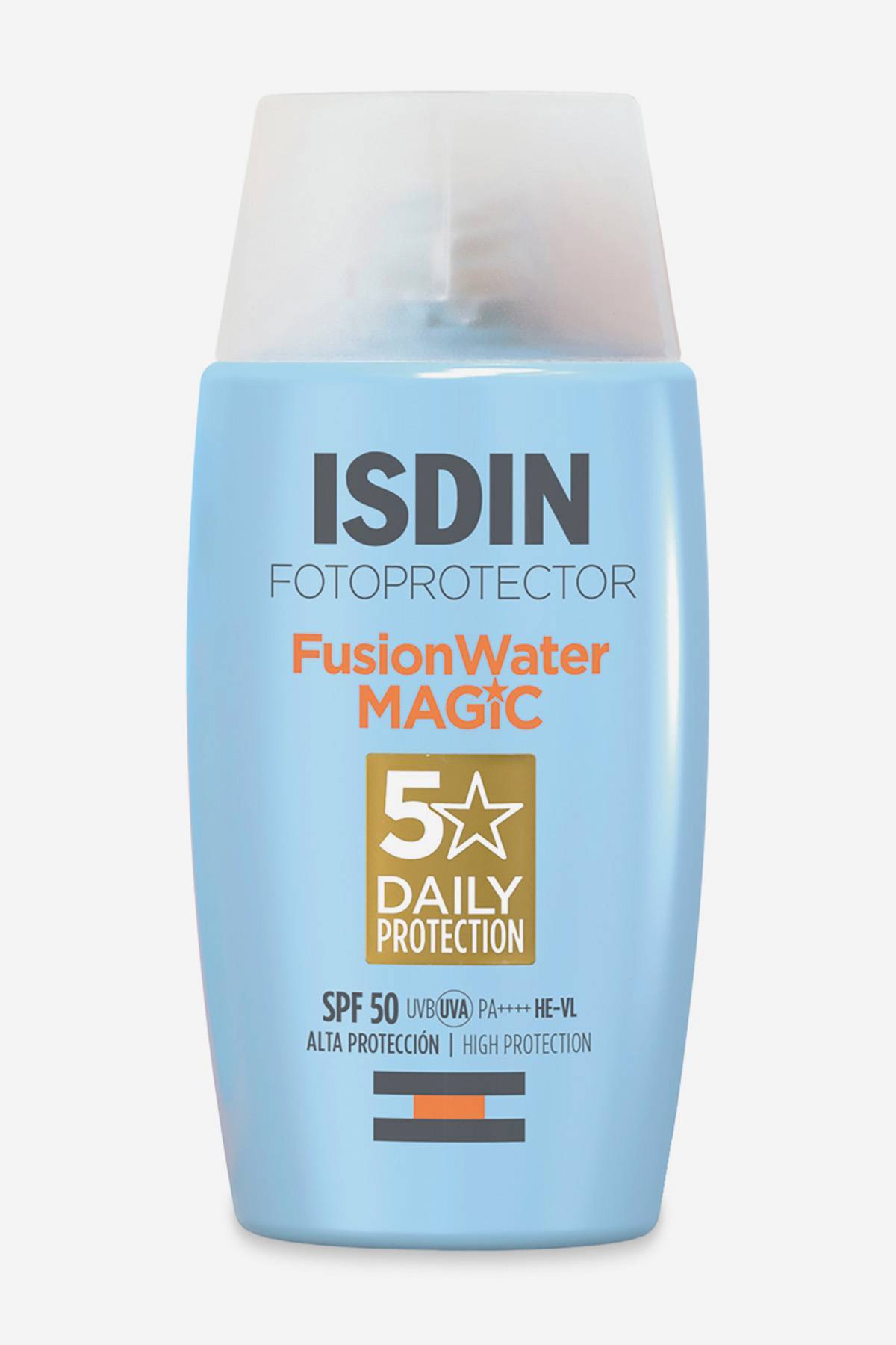 Fotoprotector Facial Fusion Water Magic Isdin 50 ml | Deprati Tienda Online