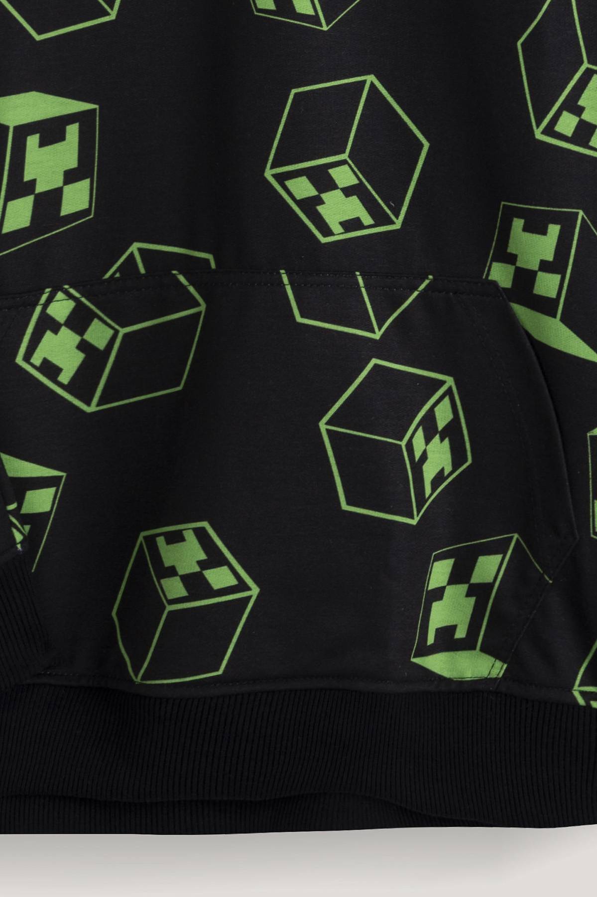 Sudadera con Capucha Sublimada Minecraft | De Prati Tienda Online