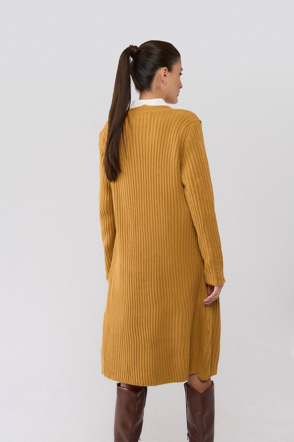 Cárdigan Largo Abierto Look Express | De Prati Tienda Online