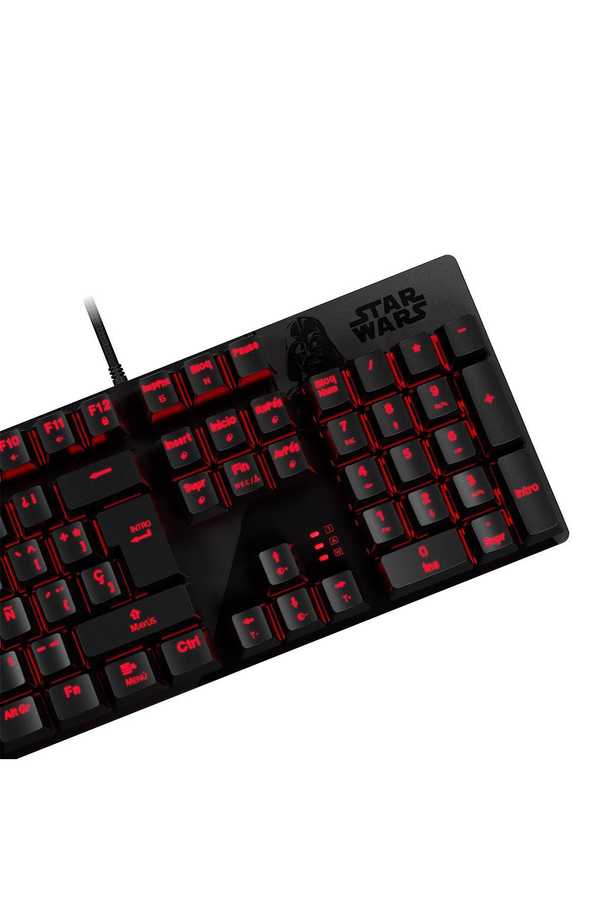 Teclado Mecánico Darth Vader Primus | Deprati Tienda Online