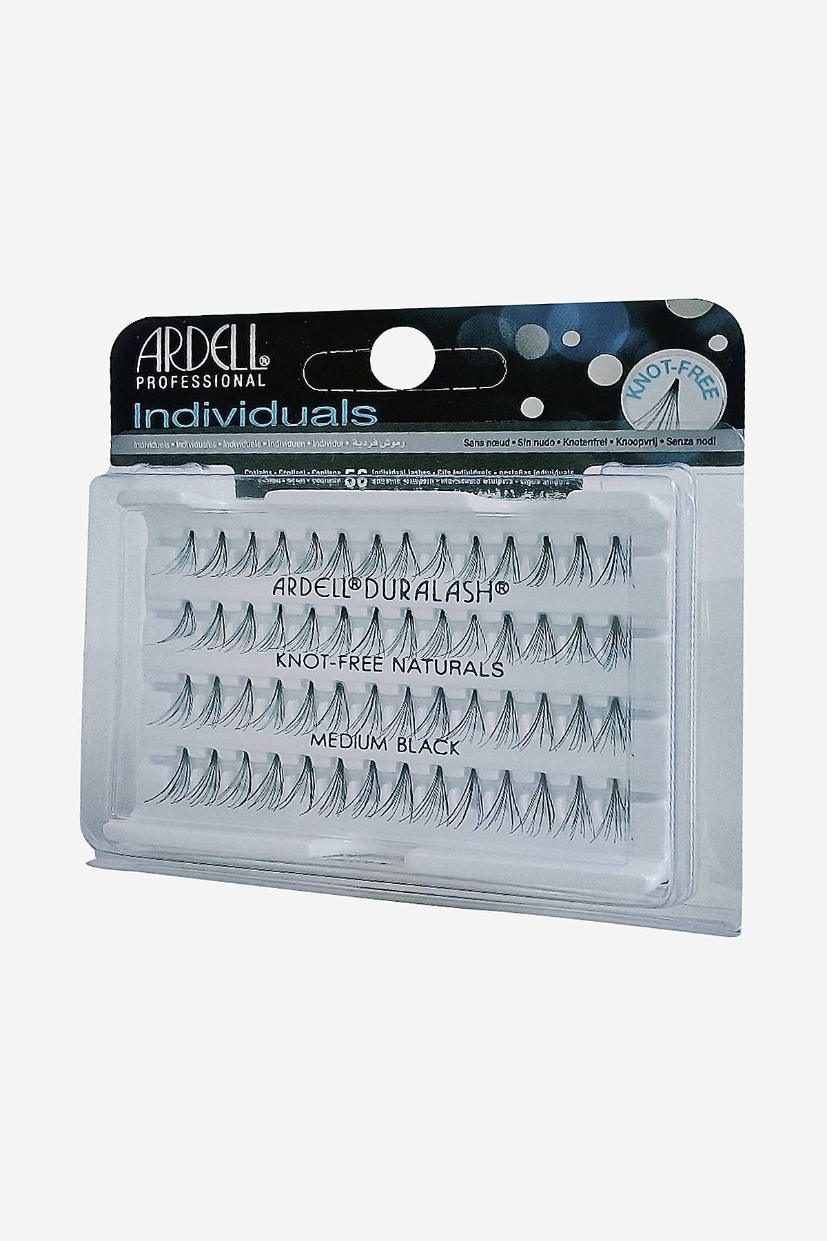 Pestañas postizas individuales Ardell Medium Black | Deprati Tienda Online