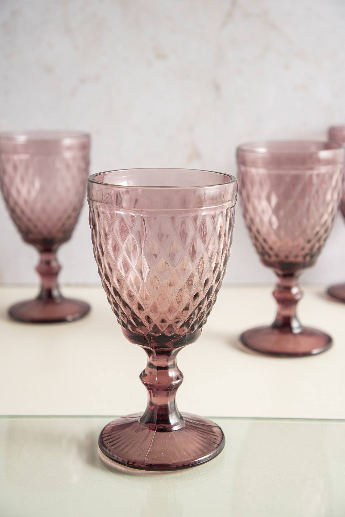 Set de Copas de Vidrio para Vino x6 | Deprati Tienda Online