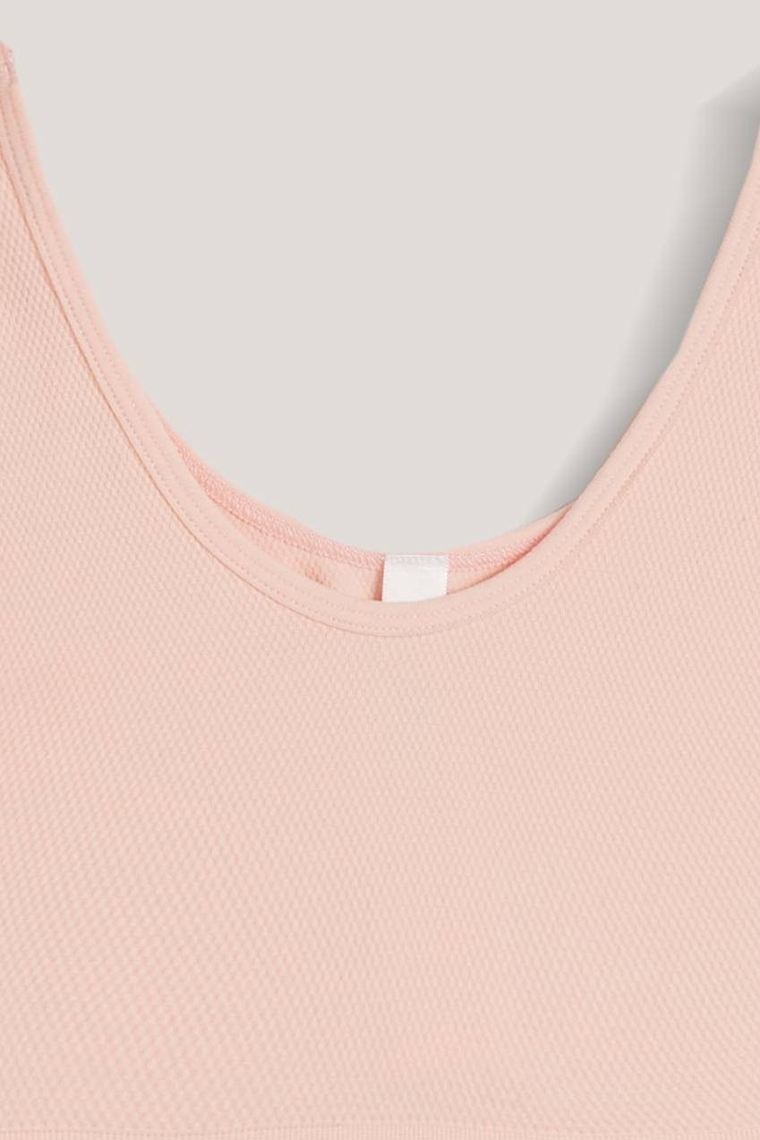 Top de Tiras Seamless con Textura Kiddo | De Prati Tienda Online