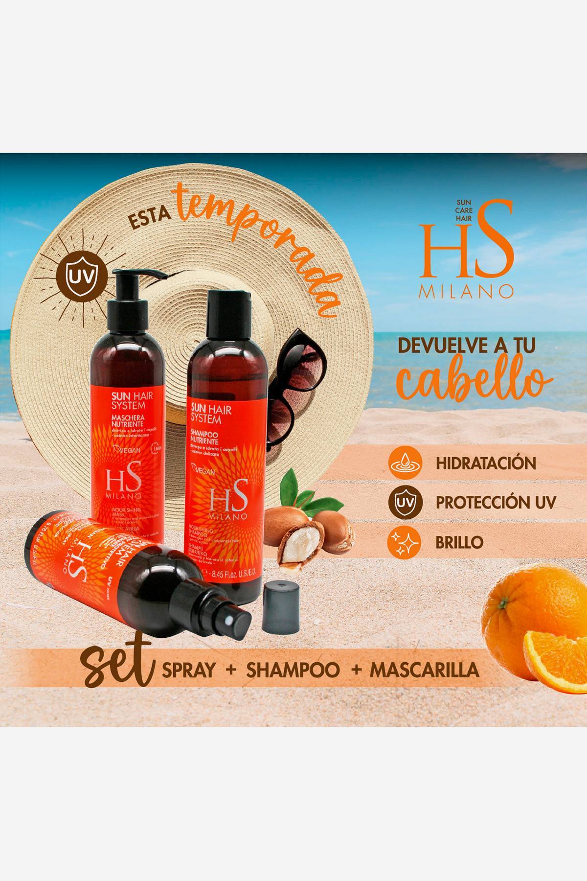 Spray Protector Solar HS Milano 200 ml | Deprati Tienda Online
