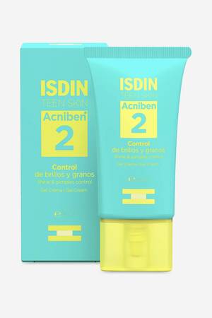 Crema en Gel Acniben 2 Control de Brillo y Granos Isdin Teen Skin 40 ml ...