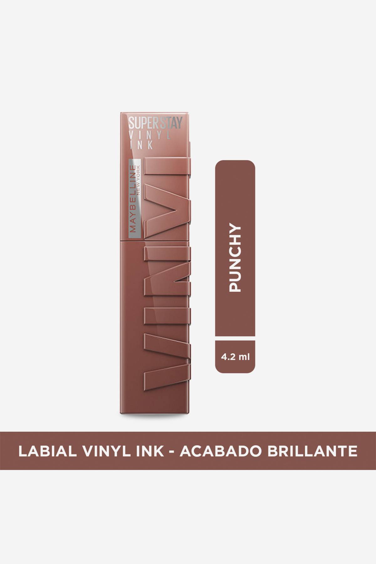 Labial Líquido Super Stay Vinyl Ink Maybelline Punchy | Deprati Tienda ...