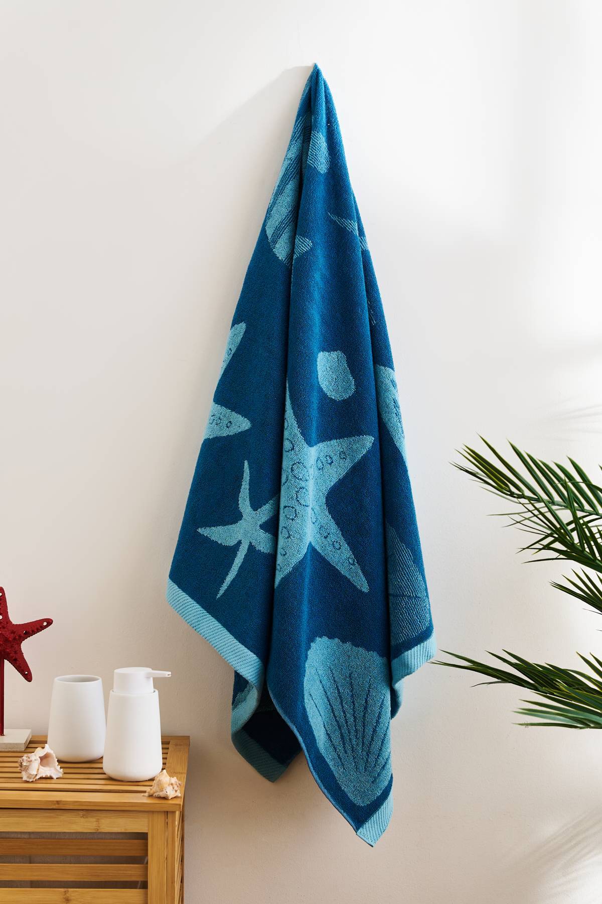 Toalla para Playa Estrella de Mar Deconova 500 g | Deprati Tienda Online