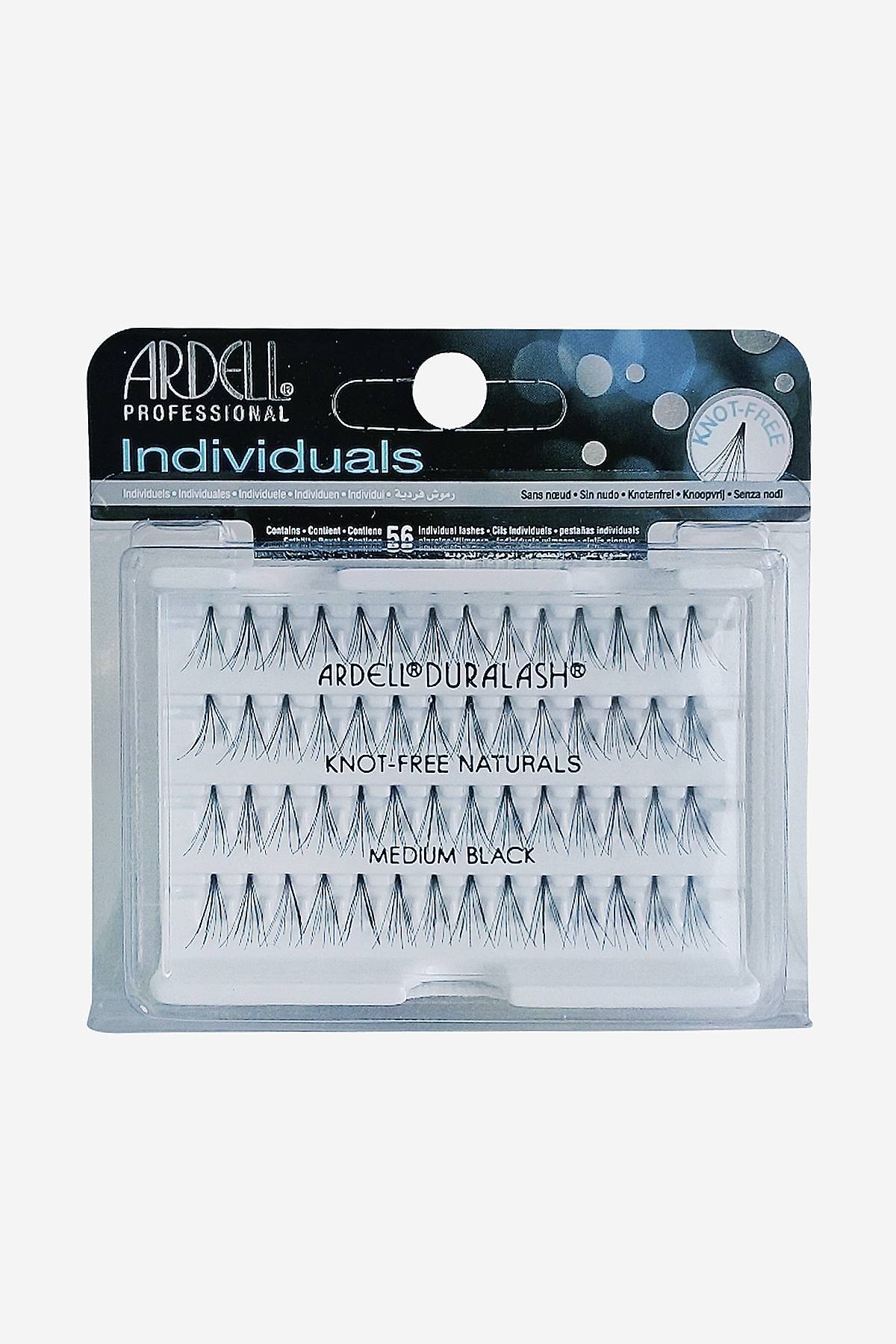 Pestañas postizas individuales Ardell Medium Black | Deprati Tienda Online