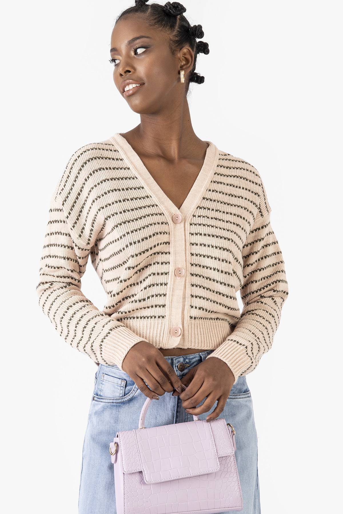 Cárdigan a Rayas H&O | De Prati Tienda Online