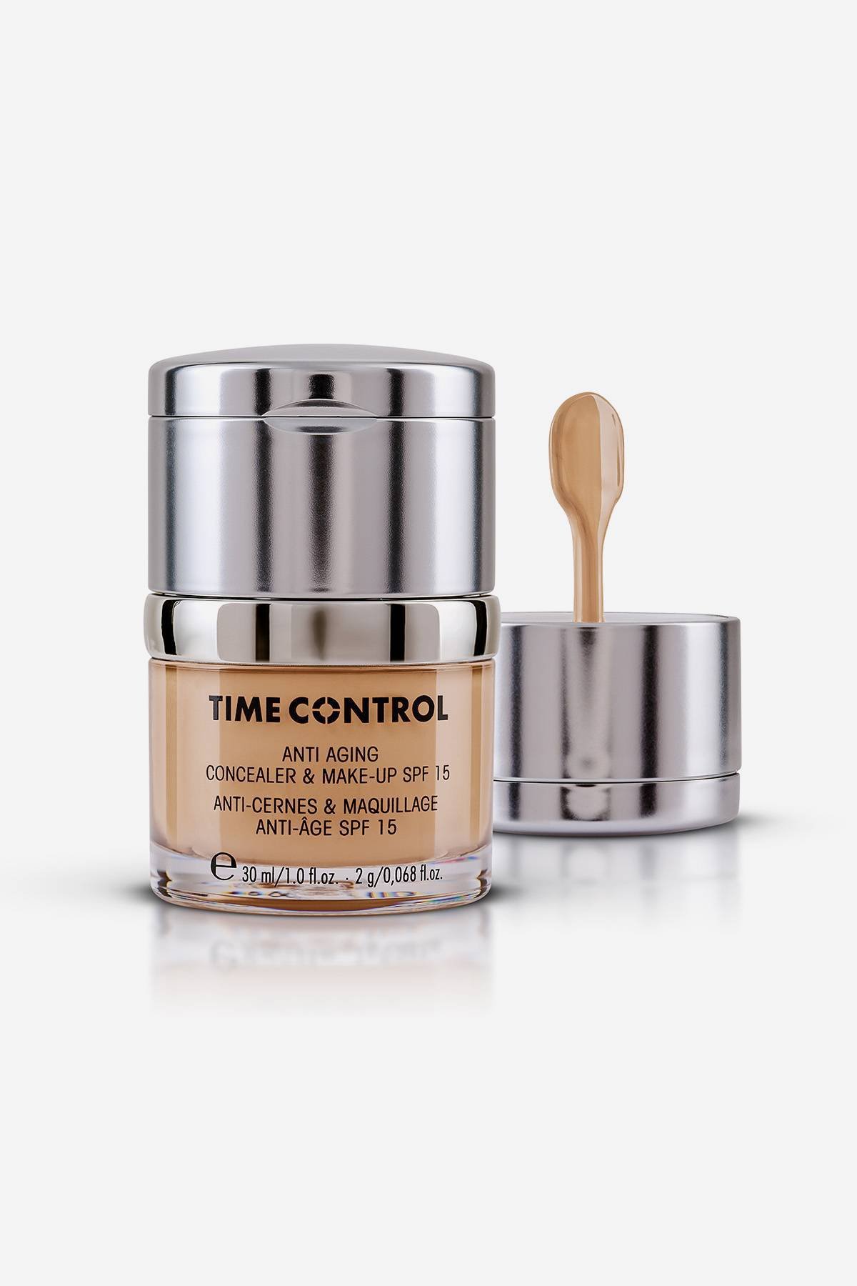 Base Líquida con Corrector Time Control SPF 15 être belle Tono 5 | Deprati Tienda Online