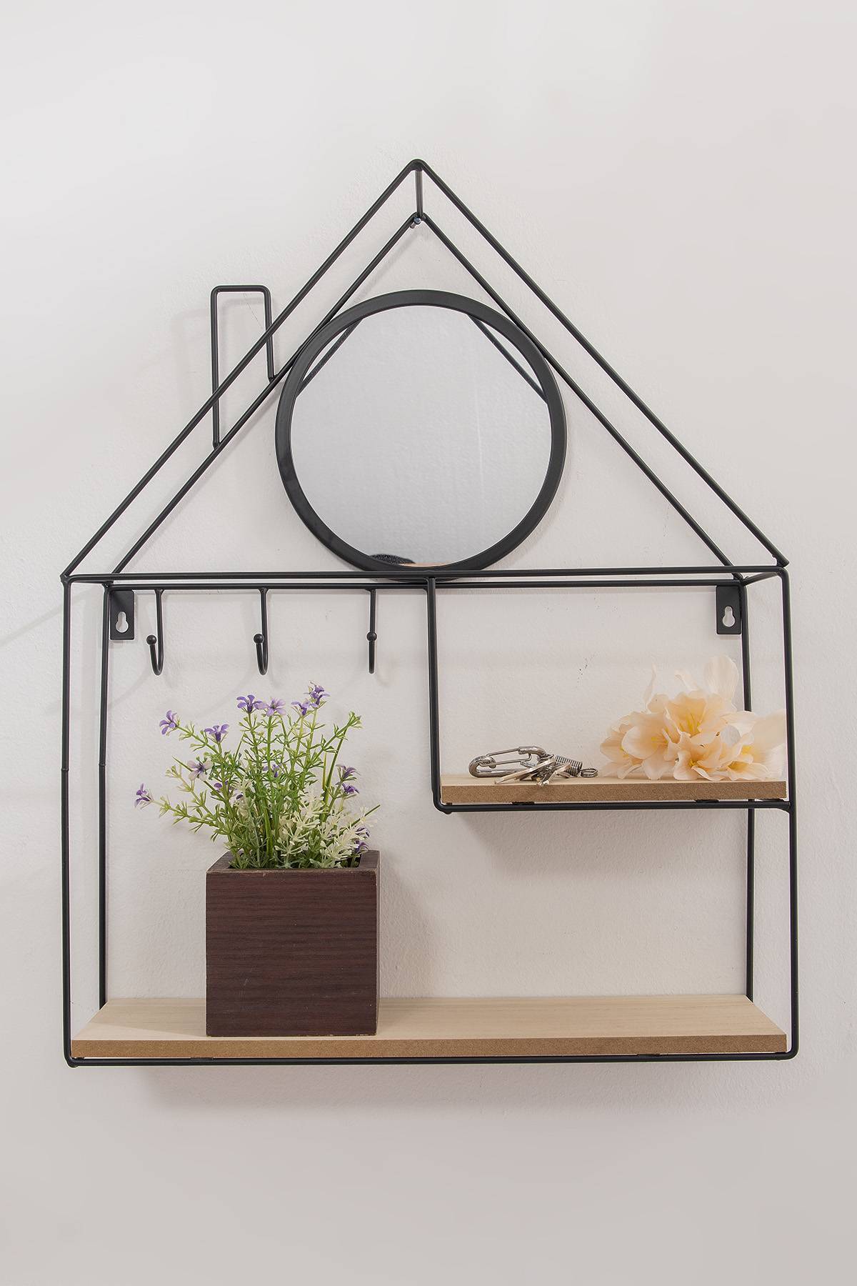 Repisa con Ganchos y Espejo Concepts | De Prati Tienda Online