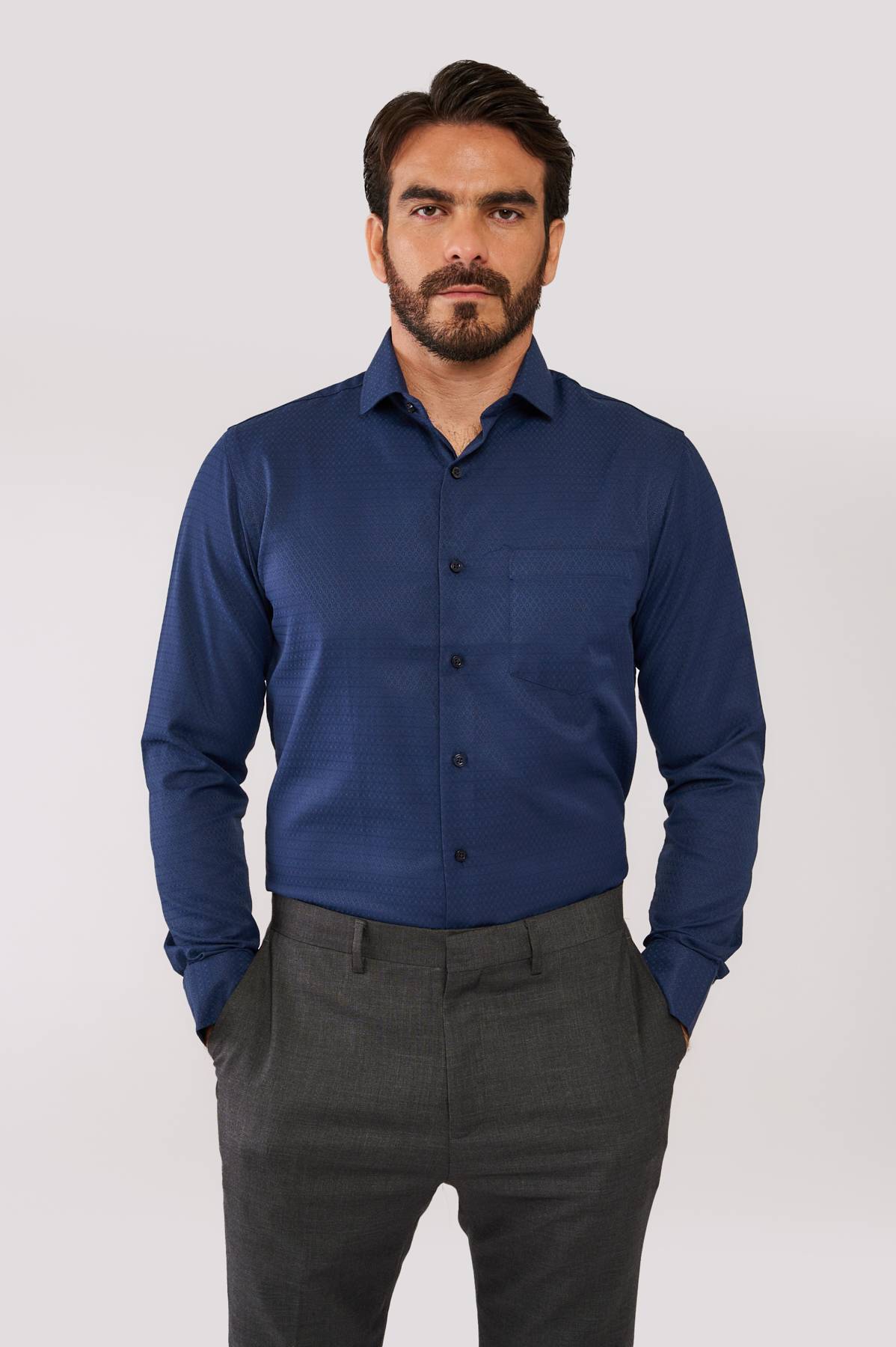 Camisa Regular Manga Larga Expressions | Deprati Tienda Online