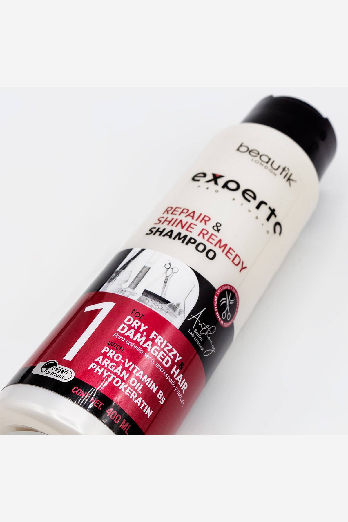 Shampoo Repair & Shine Remedy Beautik Experto Pro Studio 400 ml ...