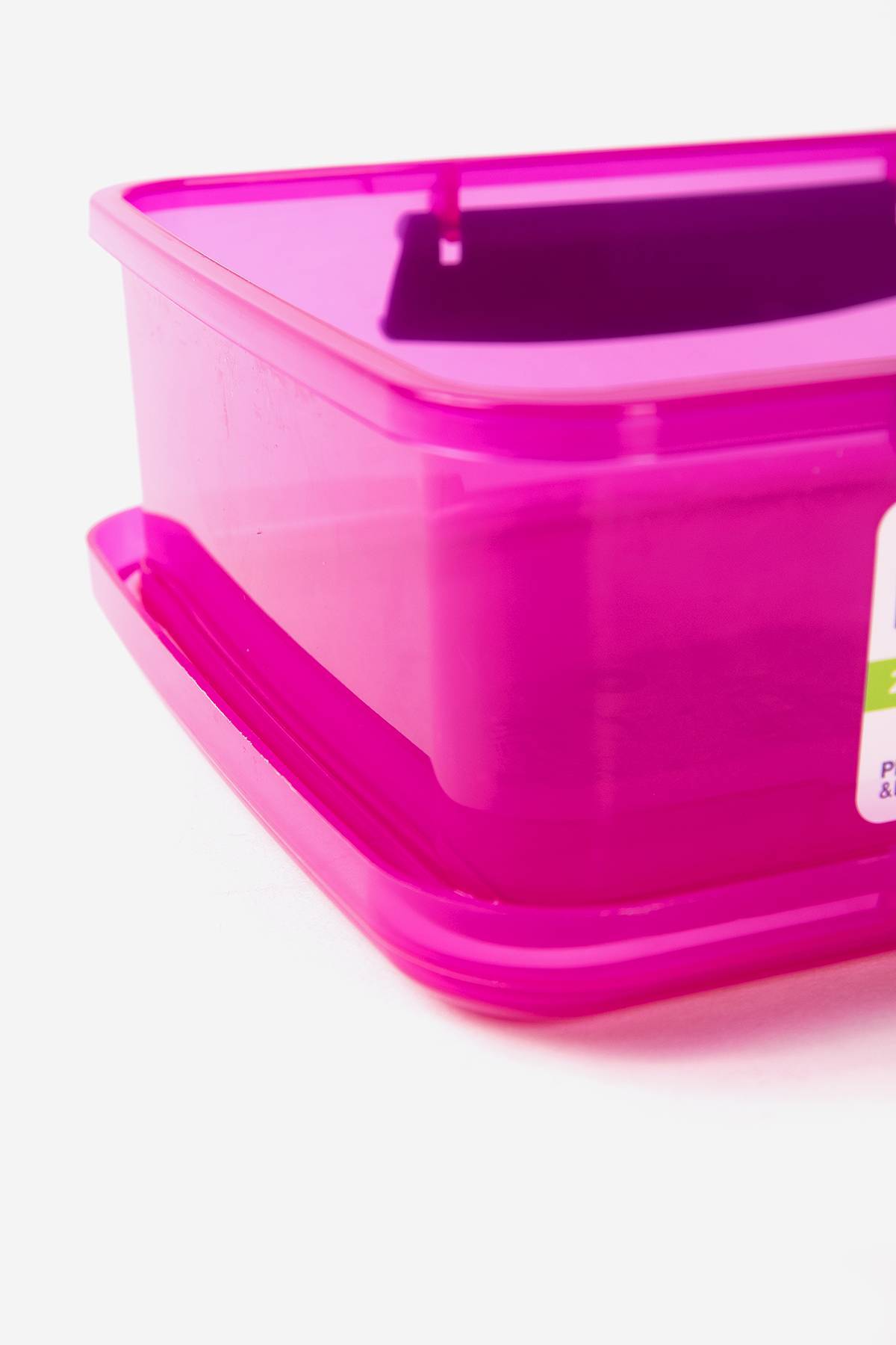 Recipiente rectangular de plástico Sistema | Deprati Tienda Online