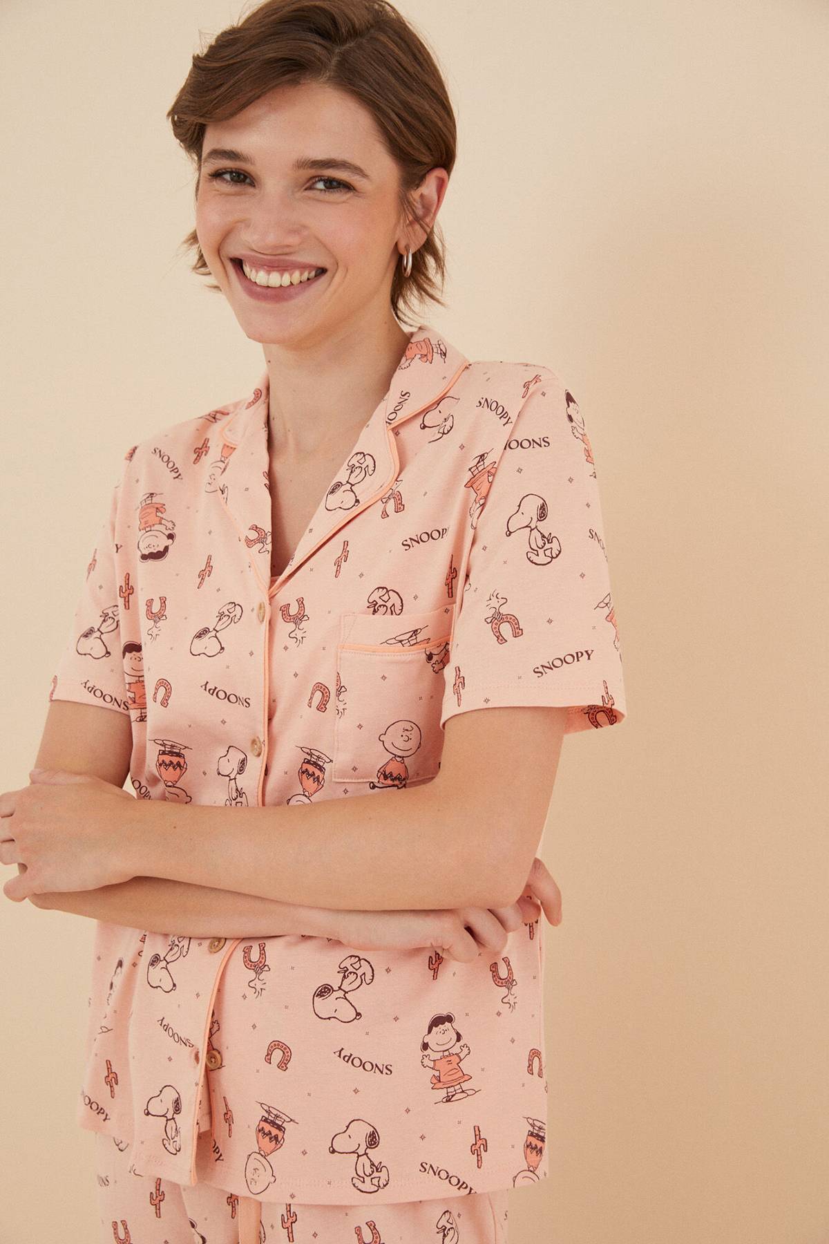 Set De Pijama Snoopy Womensecret Deprati Tienda Online