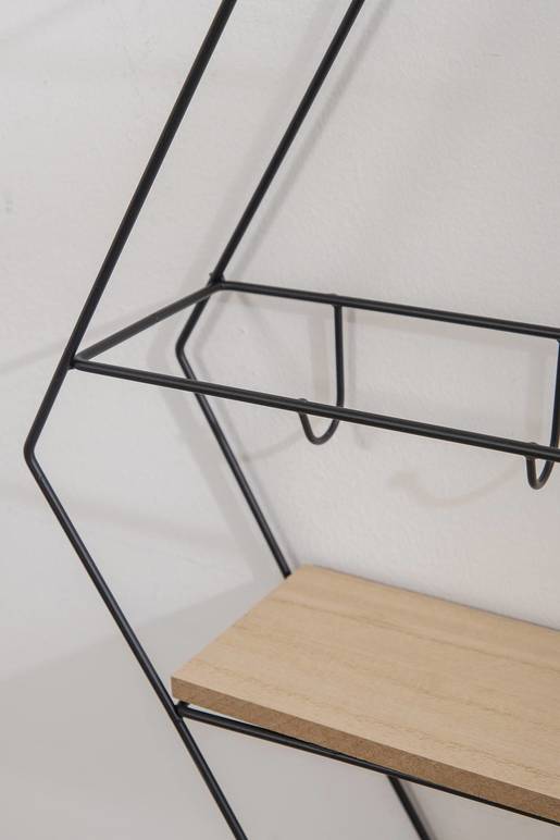 Repisa con Ganchos y Espejo Concepts | De Prati Tienda Online