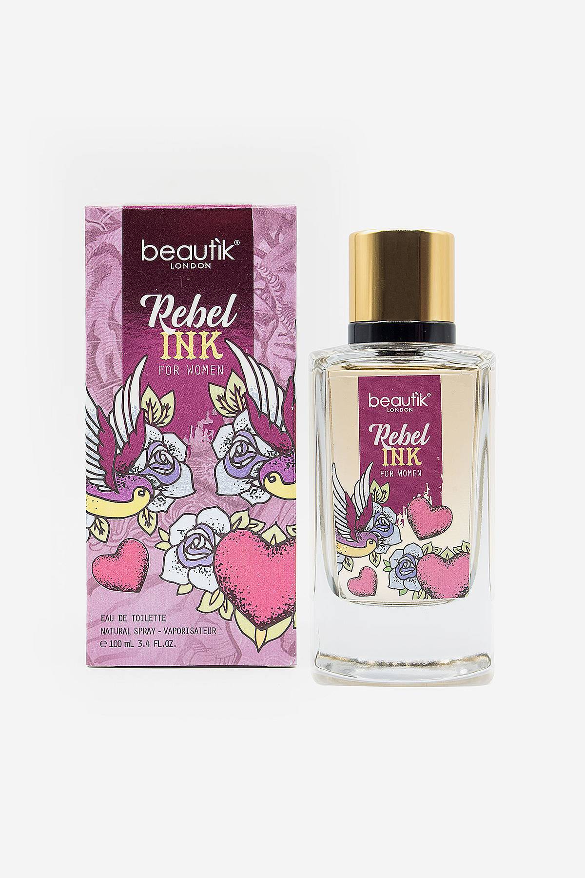 Eau de Toilette Rebel Ink Beautik London 100ml | Deprati Tienda Online