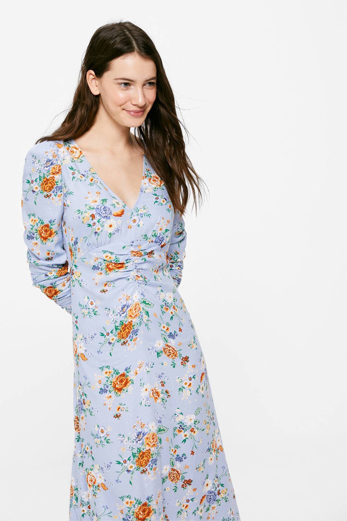 Vestido Midi Prints Springfield | De Prati Tienda Online