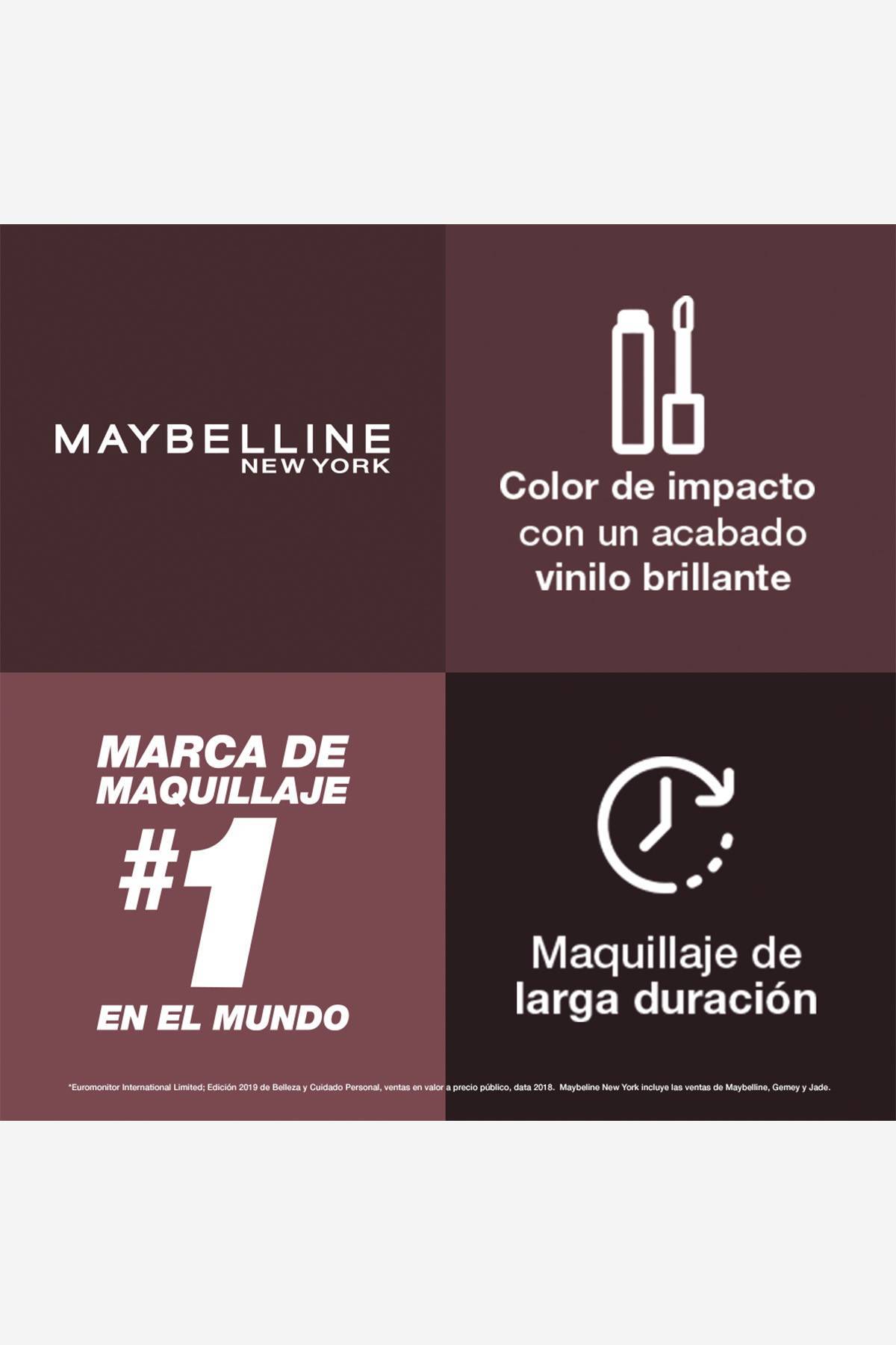 Labial Líquido Super Stay Vinyl Ink Maybelline Fearless | Deprati ...