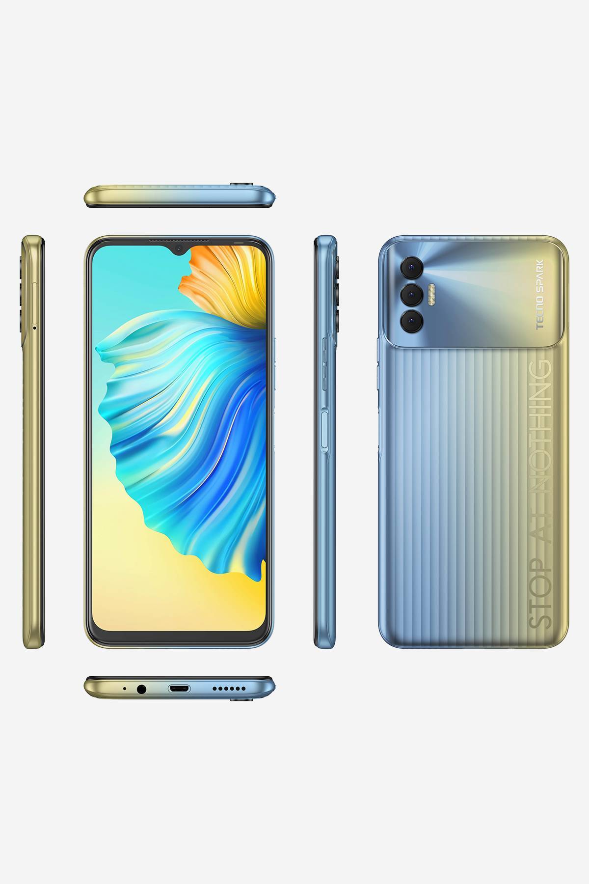 Tecno Spark 8P Dorado | Deprati Tienda Online