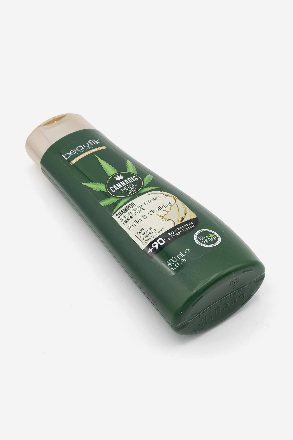 Shampoo Cannabis Organic Care Beautik London 400ml | Deprati Tienda Online