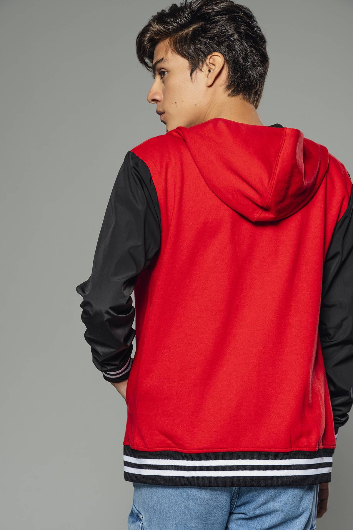 Chompa Mangas en Contraste H&O Trybu | De Prati Tienda Online