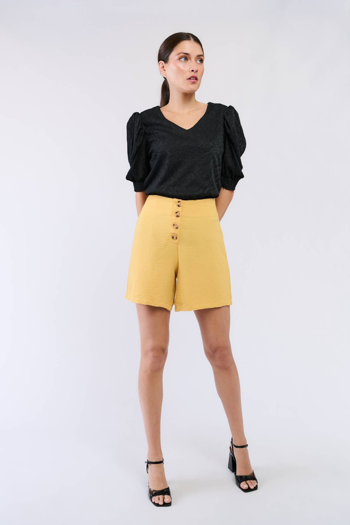 Short con Botones Isabella | De Prati Tienda Online