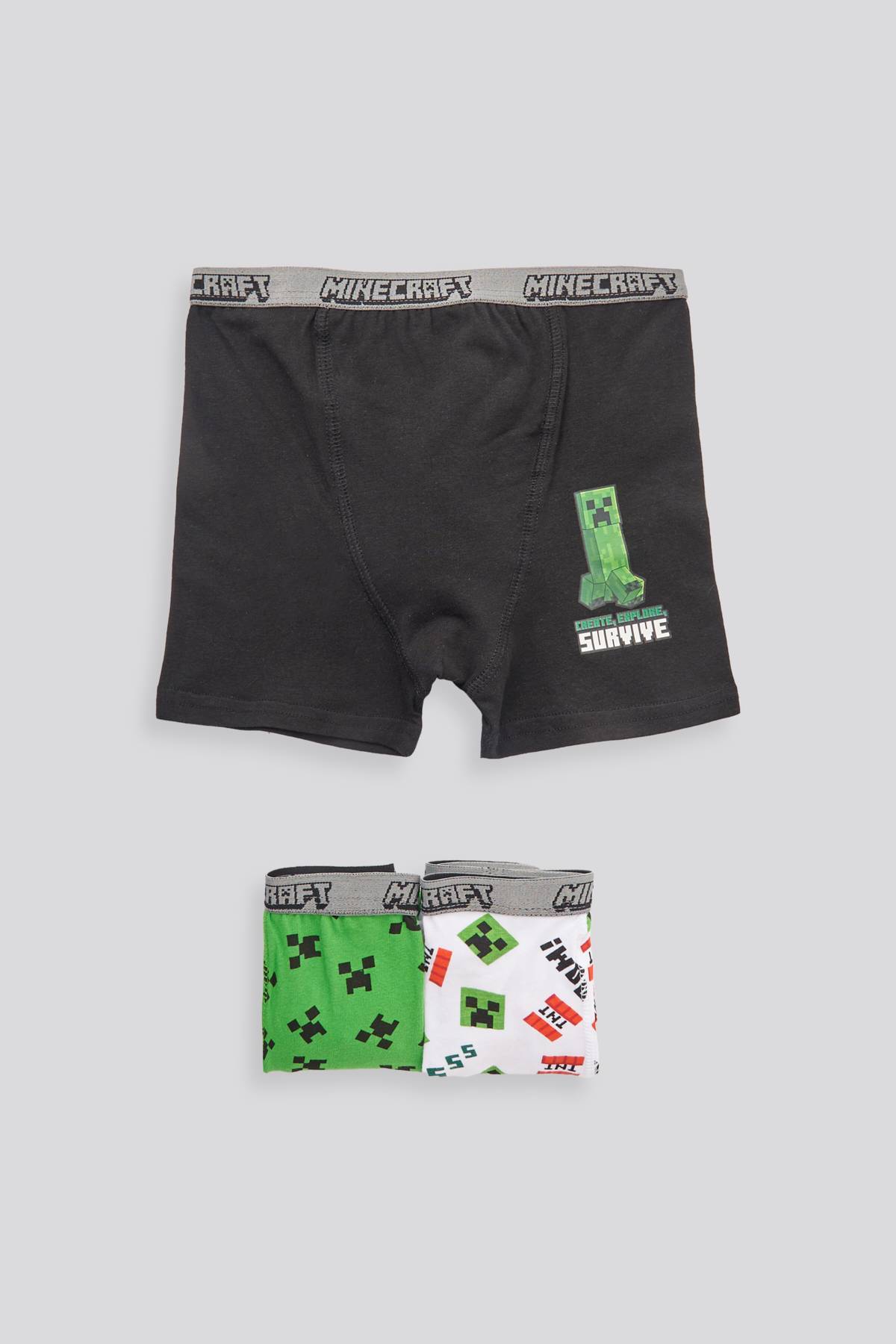 Set de Bóxers Minecraft x3 | Deprati Tienda Online