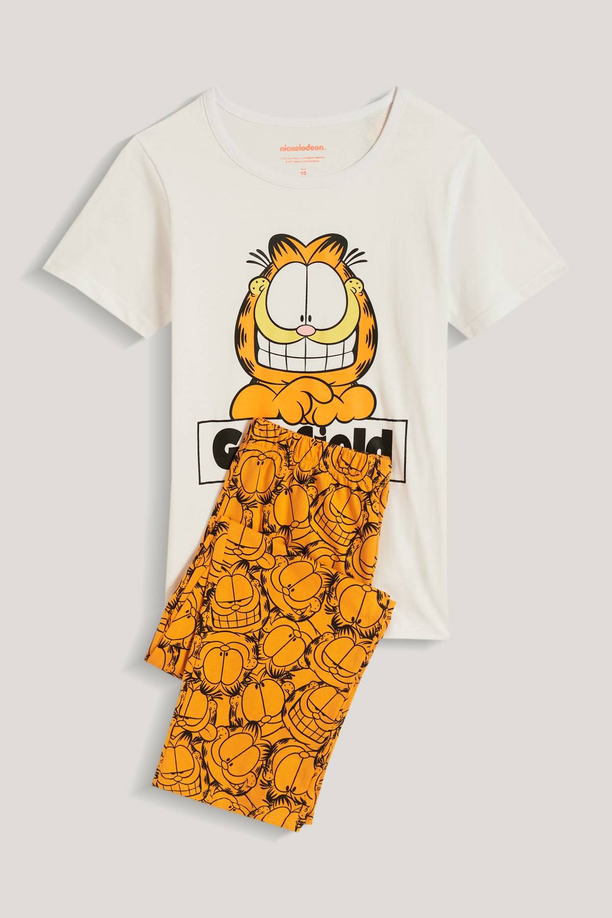 Pijama Estampada Garfield | De Prati Tienda Online