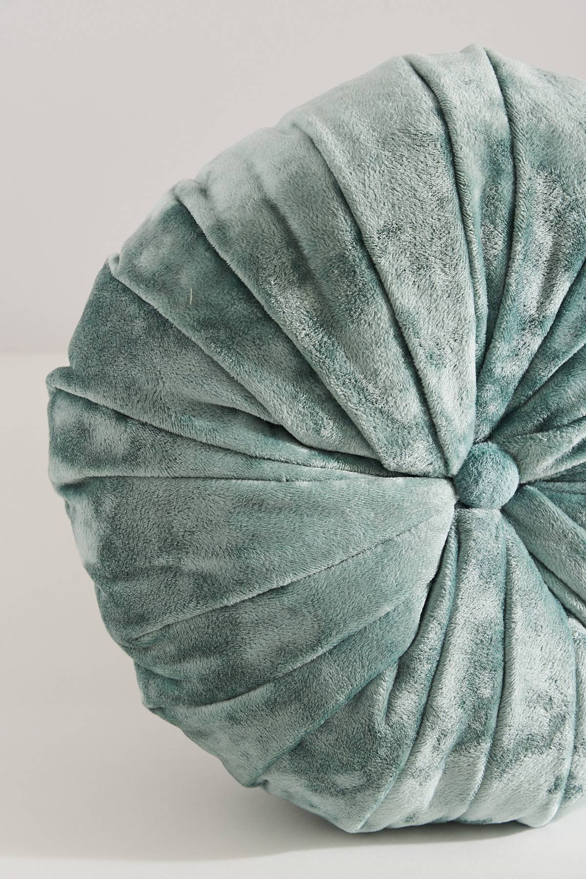 Cojín Redondo Drapeado Deconova | De Prati Tienda Online