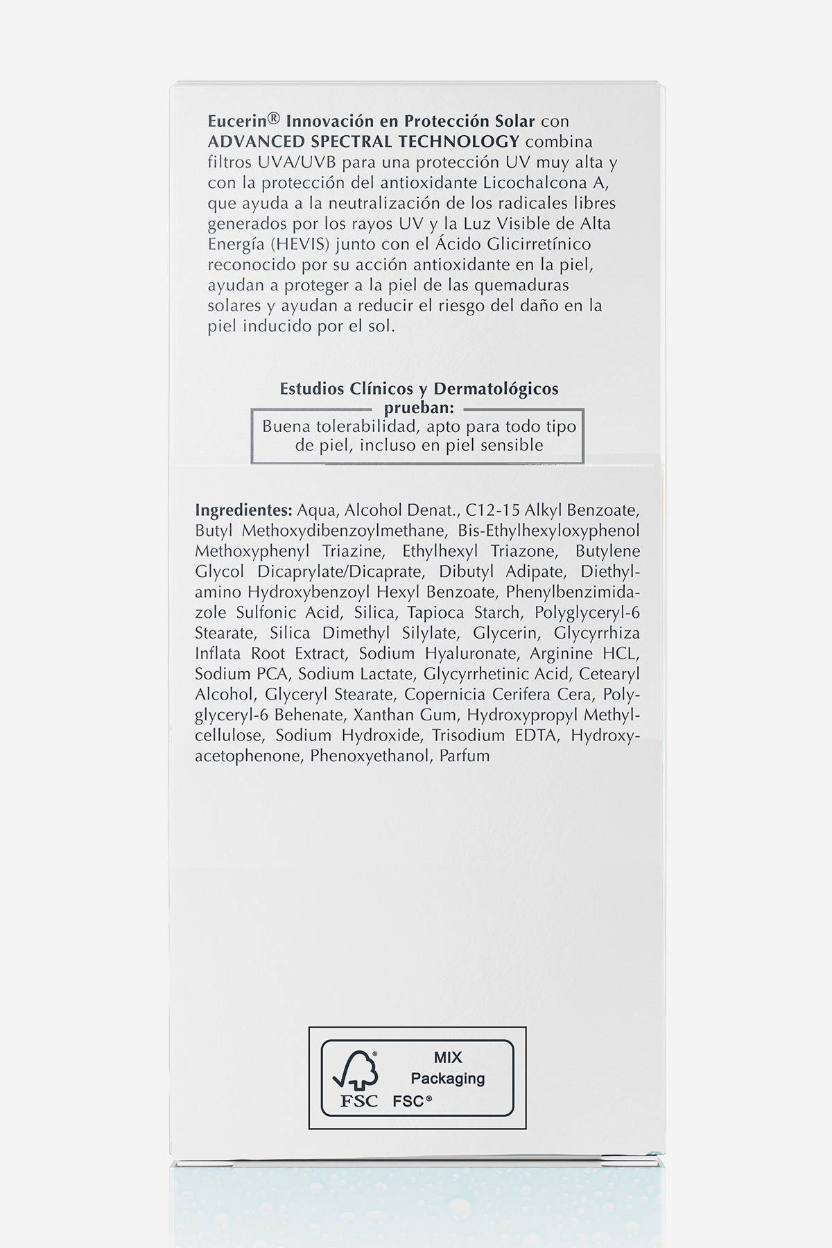 Protector Solar Facial Hydro Fluid Eucerin 50ml | Deprati Tienda Online
