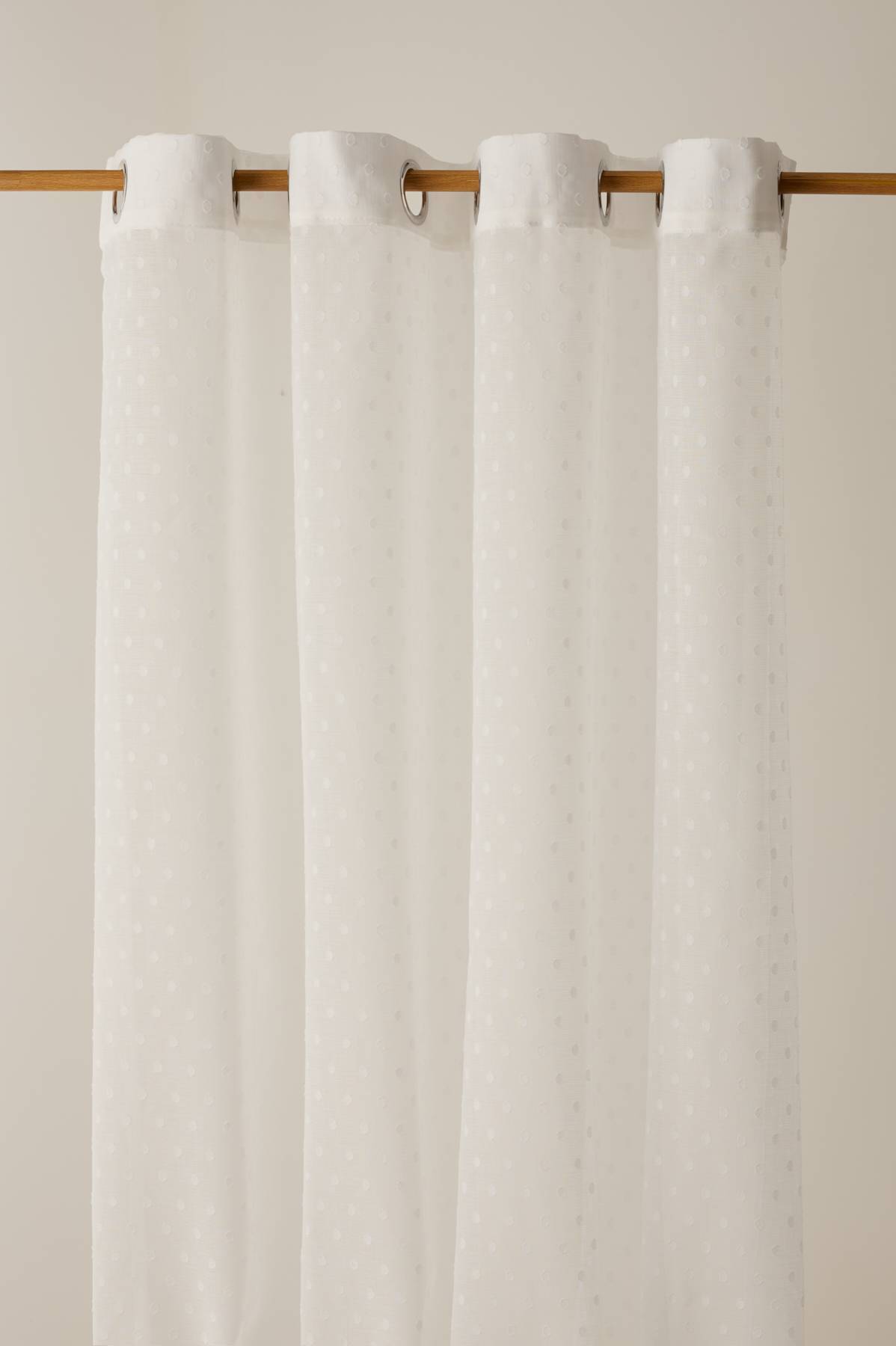 Visillo Blanco Deconova | Deprati Tienda Online