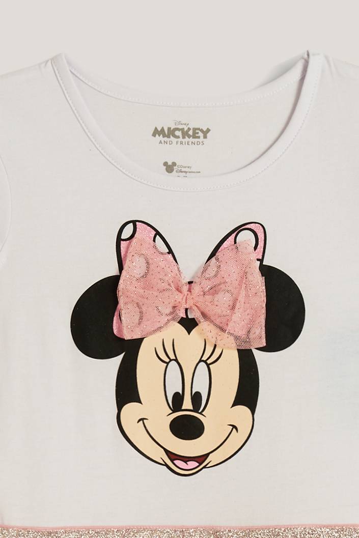 Vestido de Tul Estampado Minnie Mouse | De Prati Tienda Online