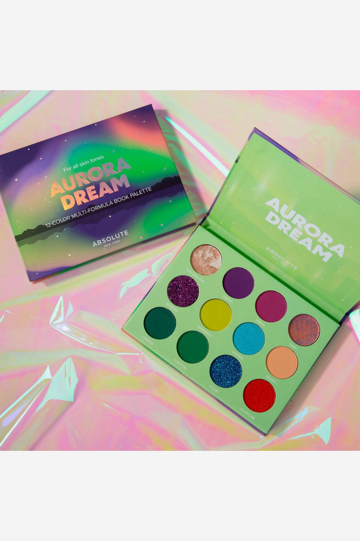 Paleta de Sombras Absolute New York Aurora Dream x 12 | Deprati Tienda ...