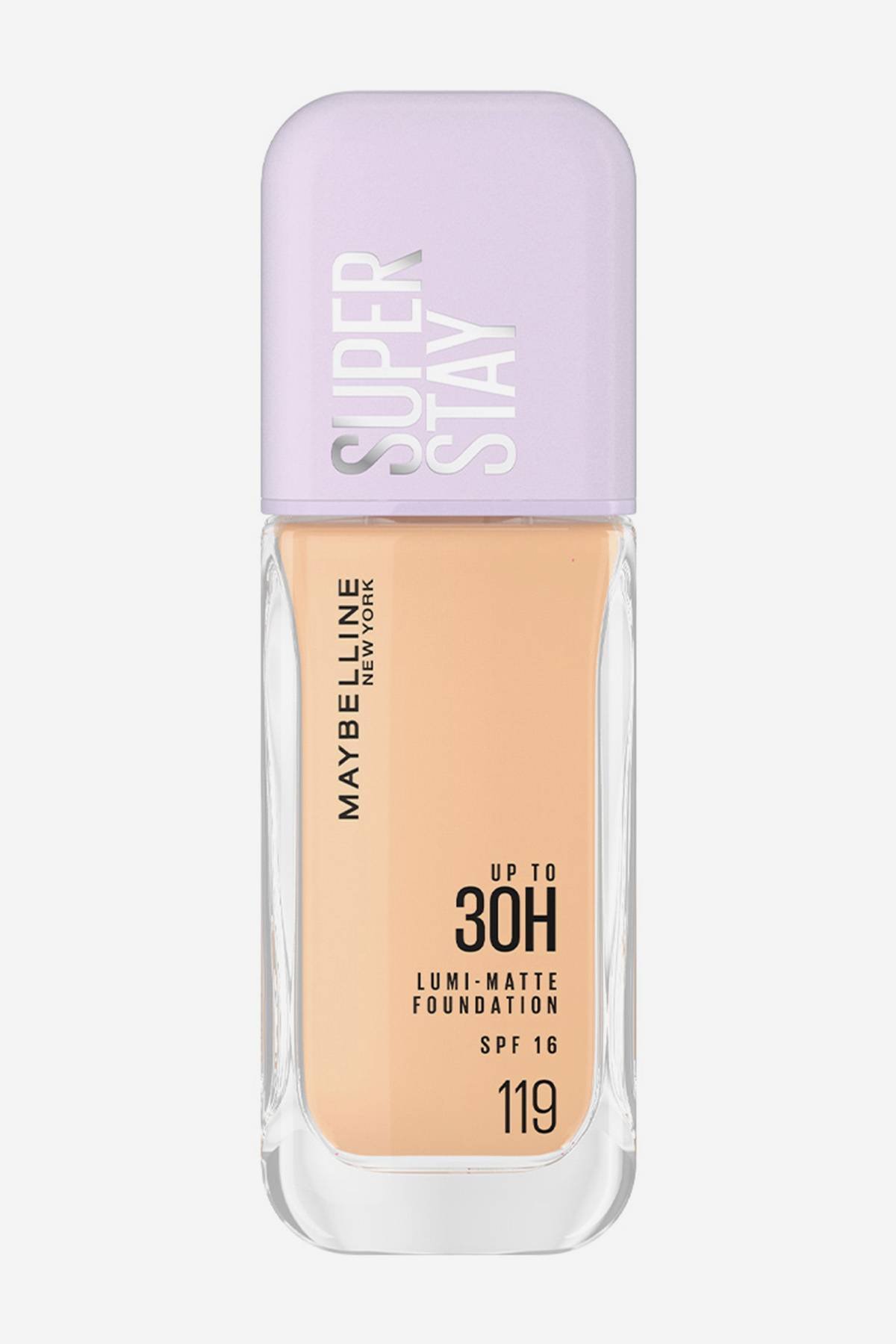 Base Líquida Superstay Lumi Matte Maybelline Tono 119 | Deprati Tienda ...