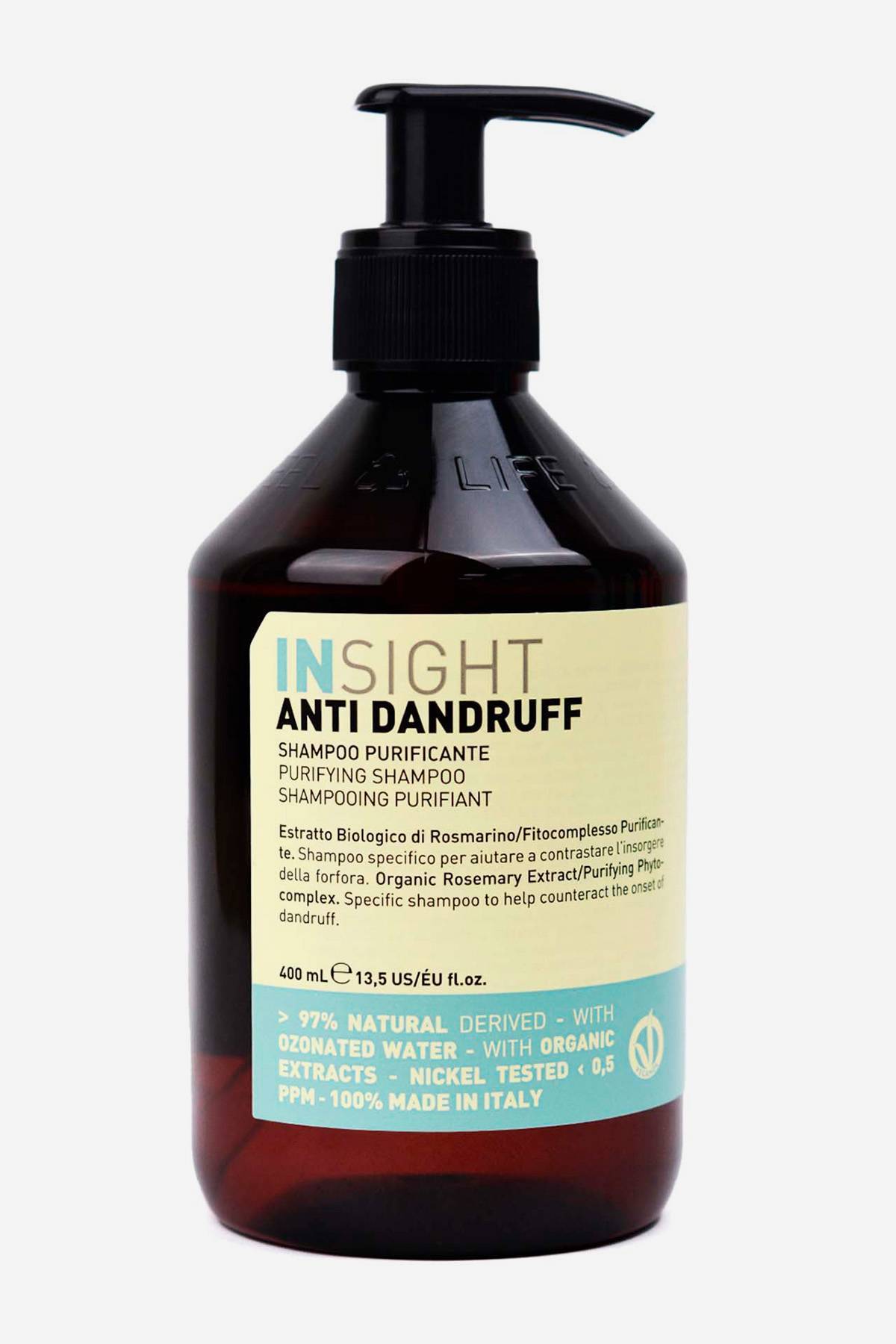 Shampoo Anti Dandruff Insight 400 ml | De Prati Tienda Online